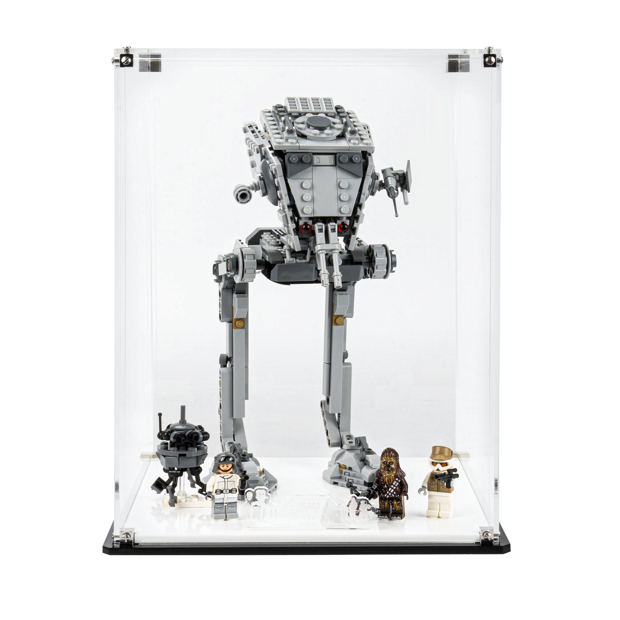 Display Case for LEGO® Star Wars™ Hoth™ AT-ST™ (75322) — Wicked Brick
