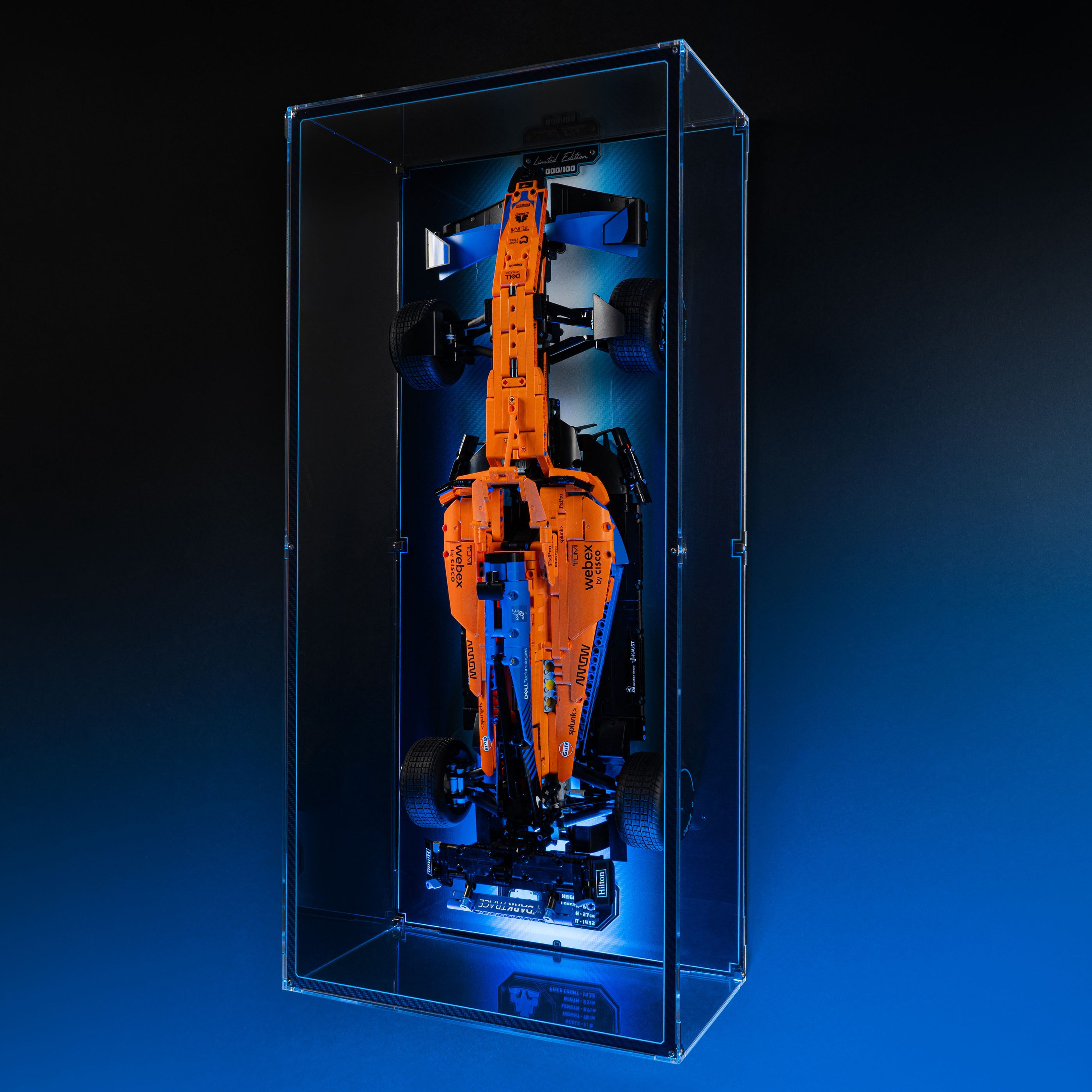 Display Case for LEGO Technic McLaren Formula 1 Car 42141 — Wicked Brick
