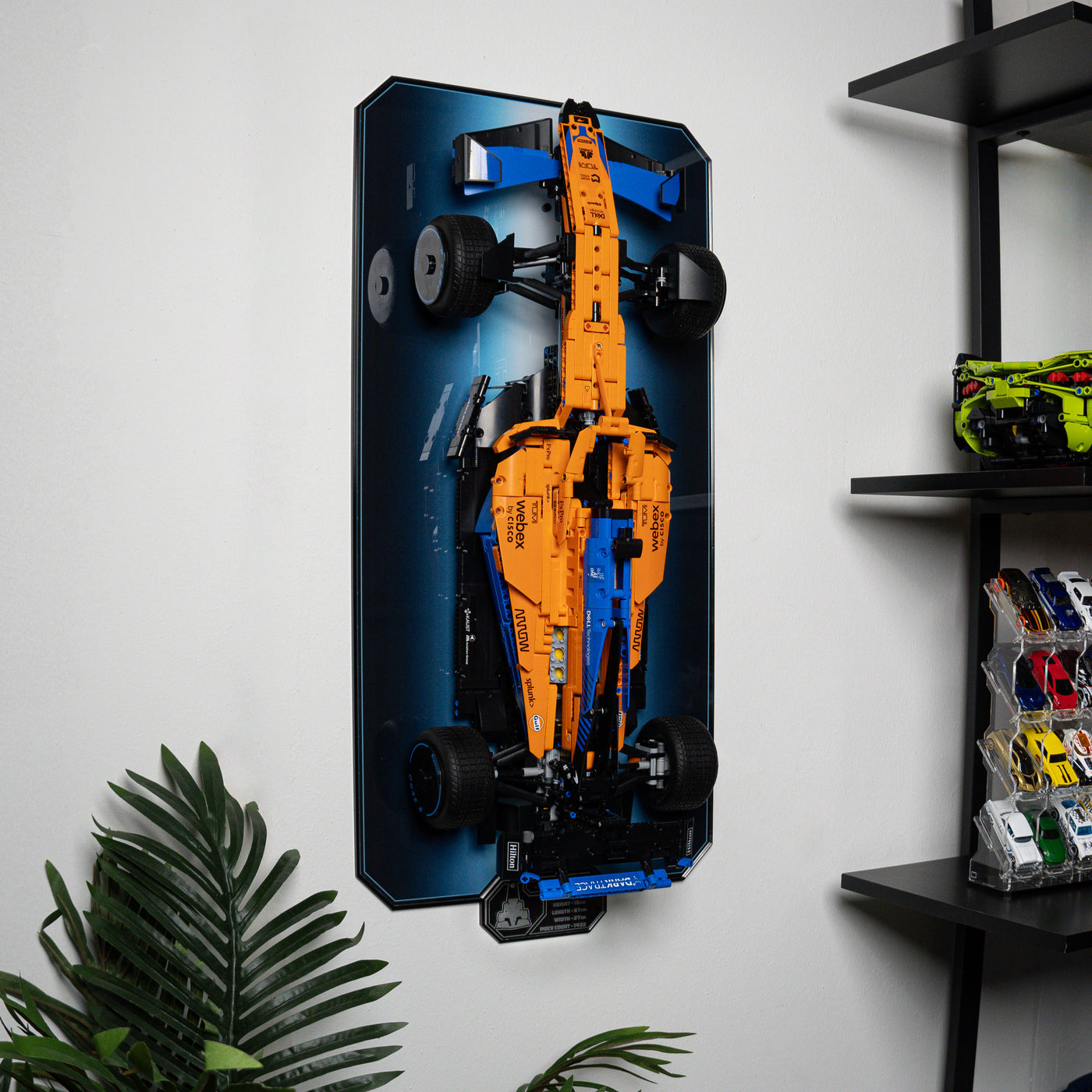 Wall Mounted Display Stand for LEGO® Technic™ McLaren Formula 1™ Race ...