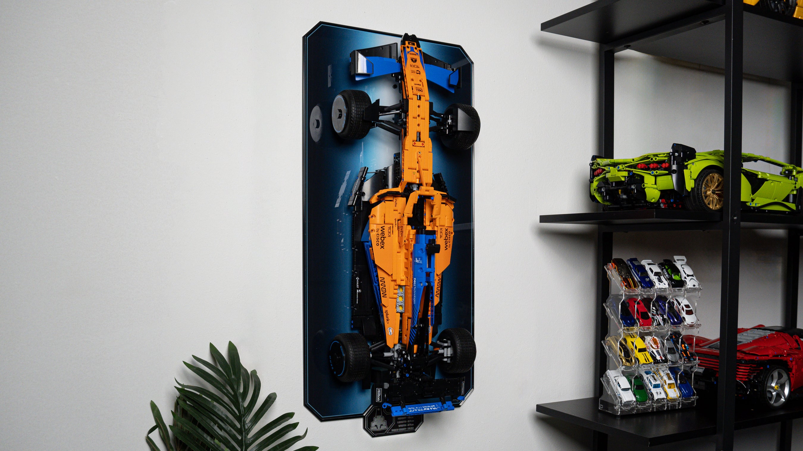 Wall Mounted Display Stand for LEGO® Technic™ McLaren Formula 1™ Race ...