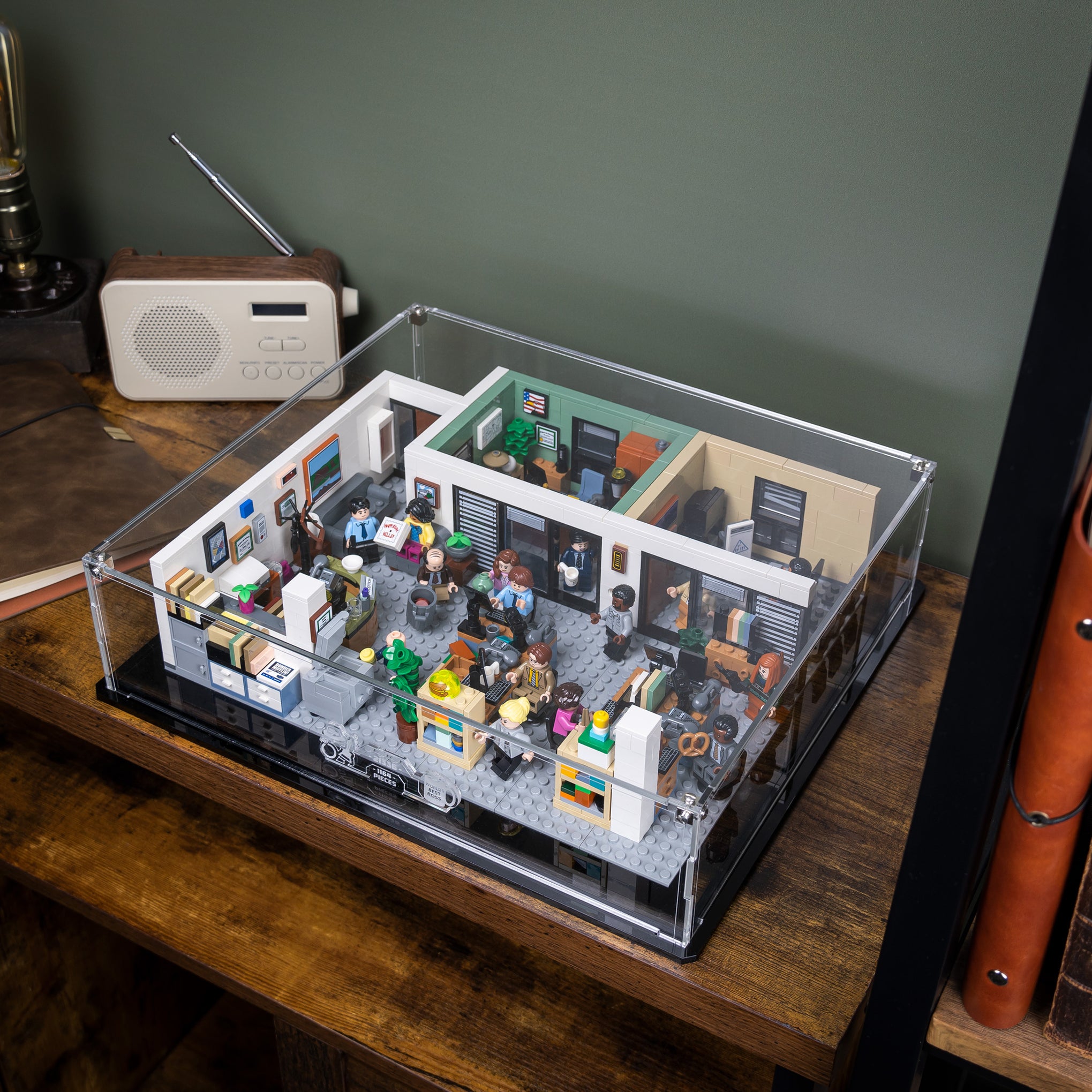 Display Case for LEGO® Ideas: The Office (21336) — Wicked Brick