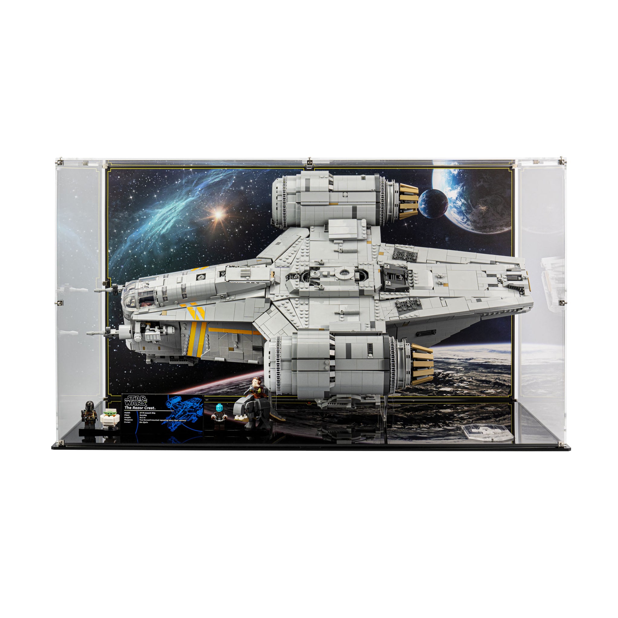 Display Case for LEGO® Star Wars™ UCS The Razor Crest™ (75331) — Wicked ...