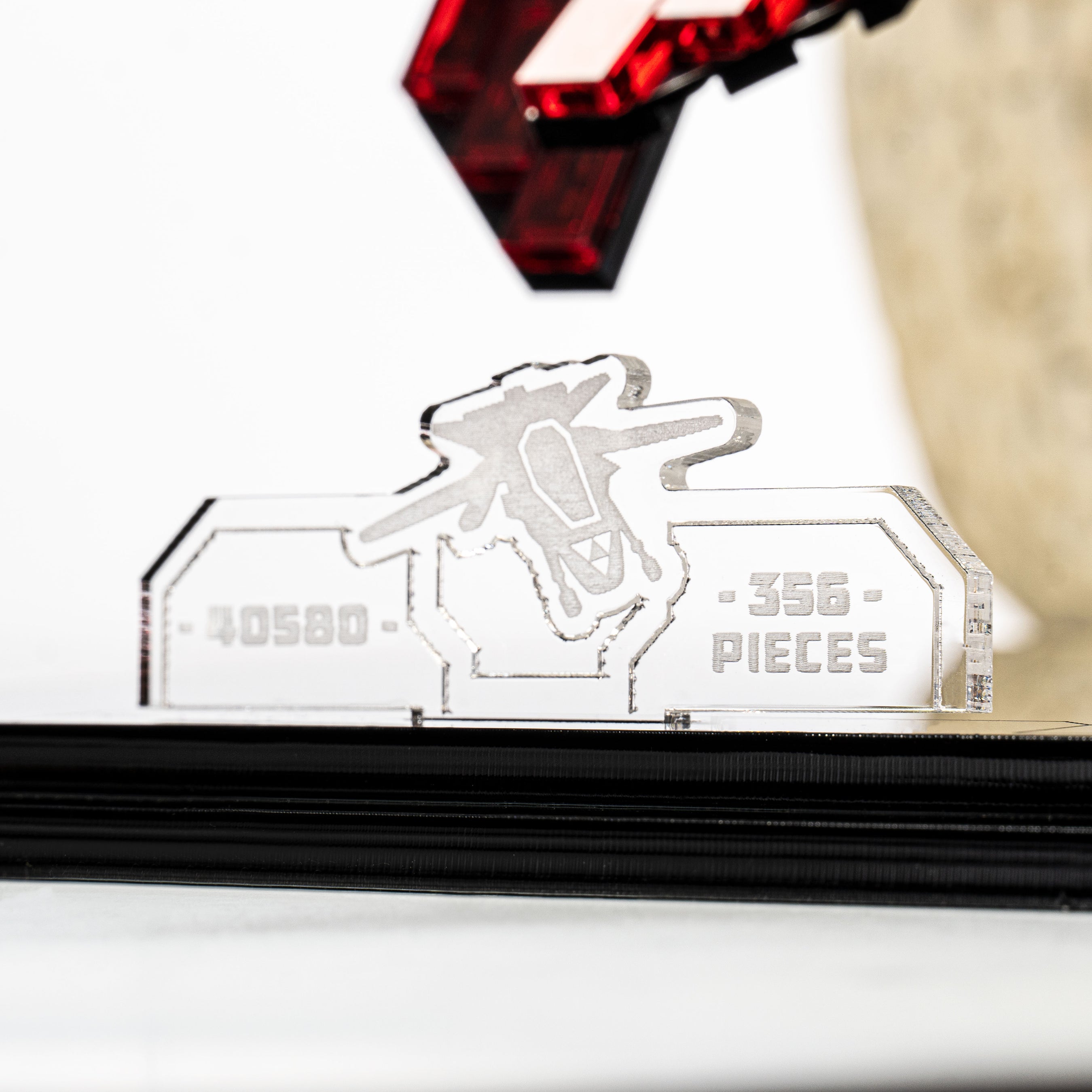 Display Stand for LEGO® Blacktron Cruiser (40580) — Wicked Brick