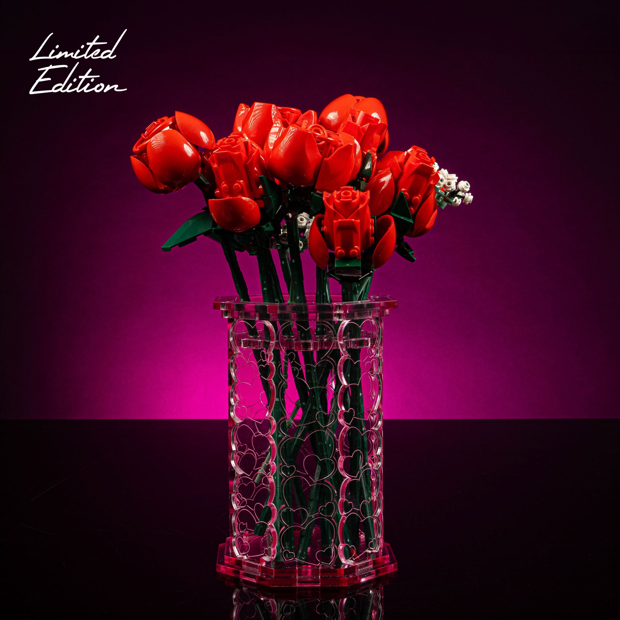 Limited Edition Valentine’s Day Vase for LEGO® Botanical Flowers ...