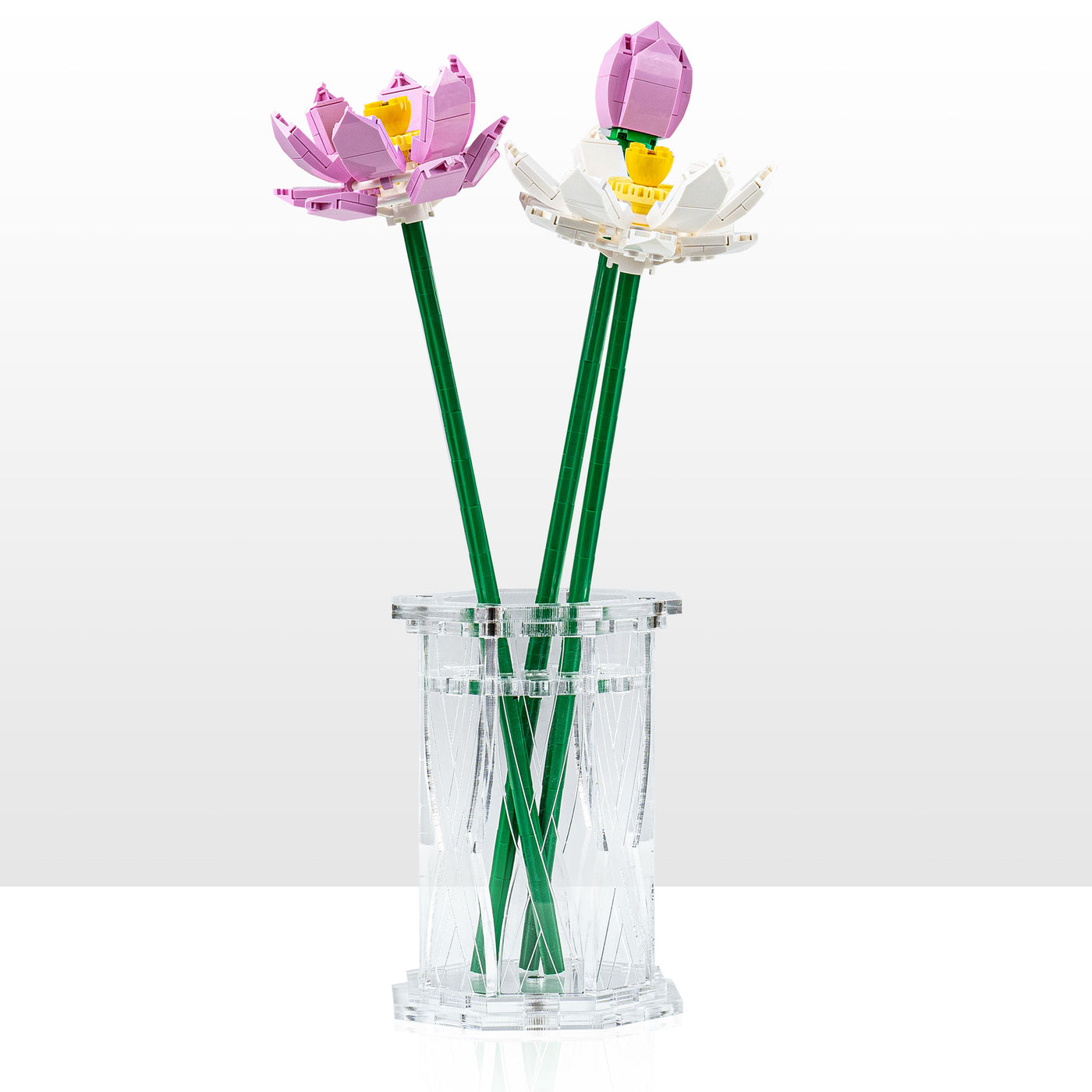 Display Vase for LEGO® Flowers - Clear — Wicked Brick