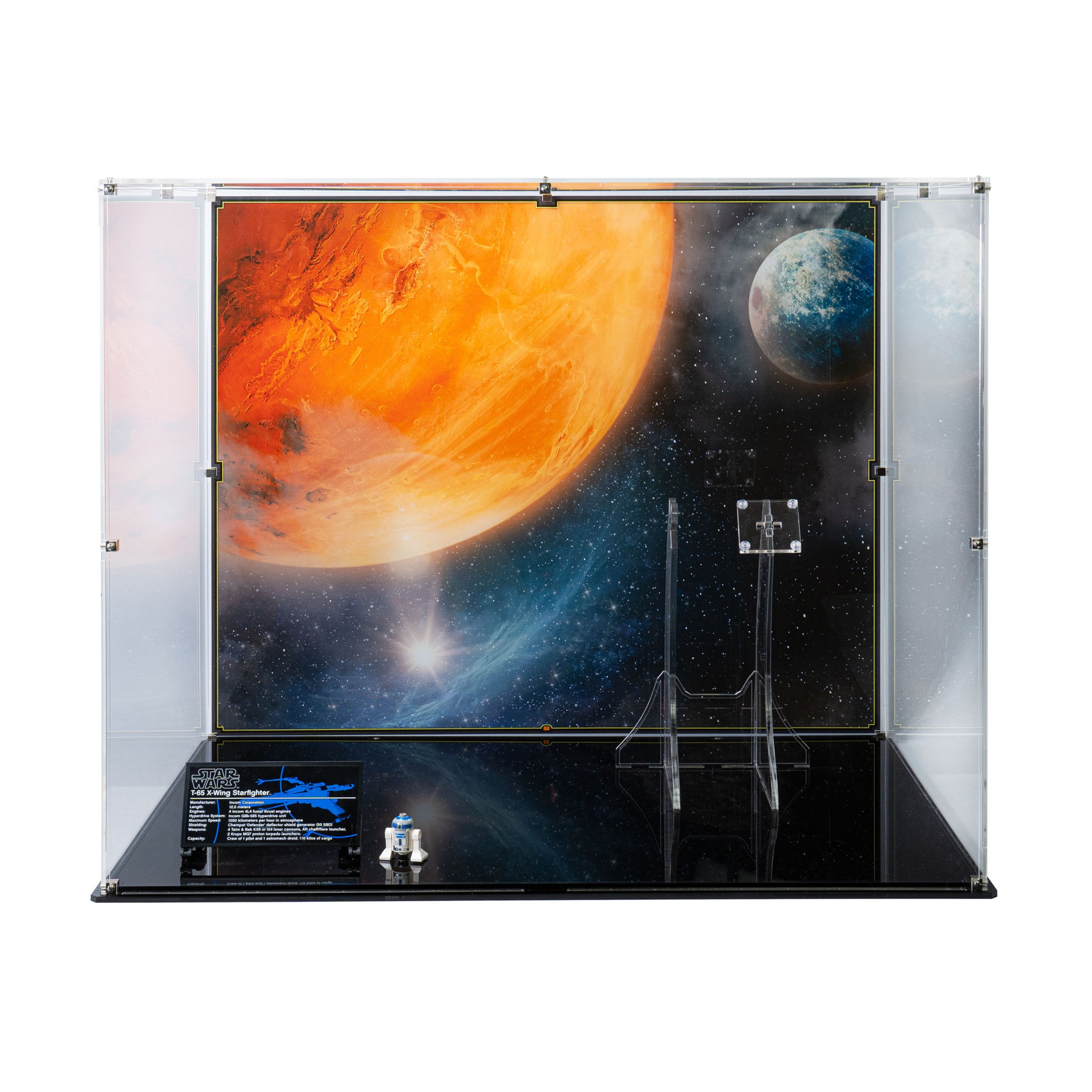 Display Case for LEGO Star Wars UCS Red Five X-Wing Fighter 10240 ...