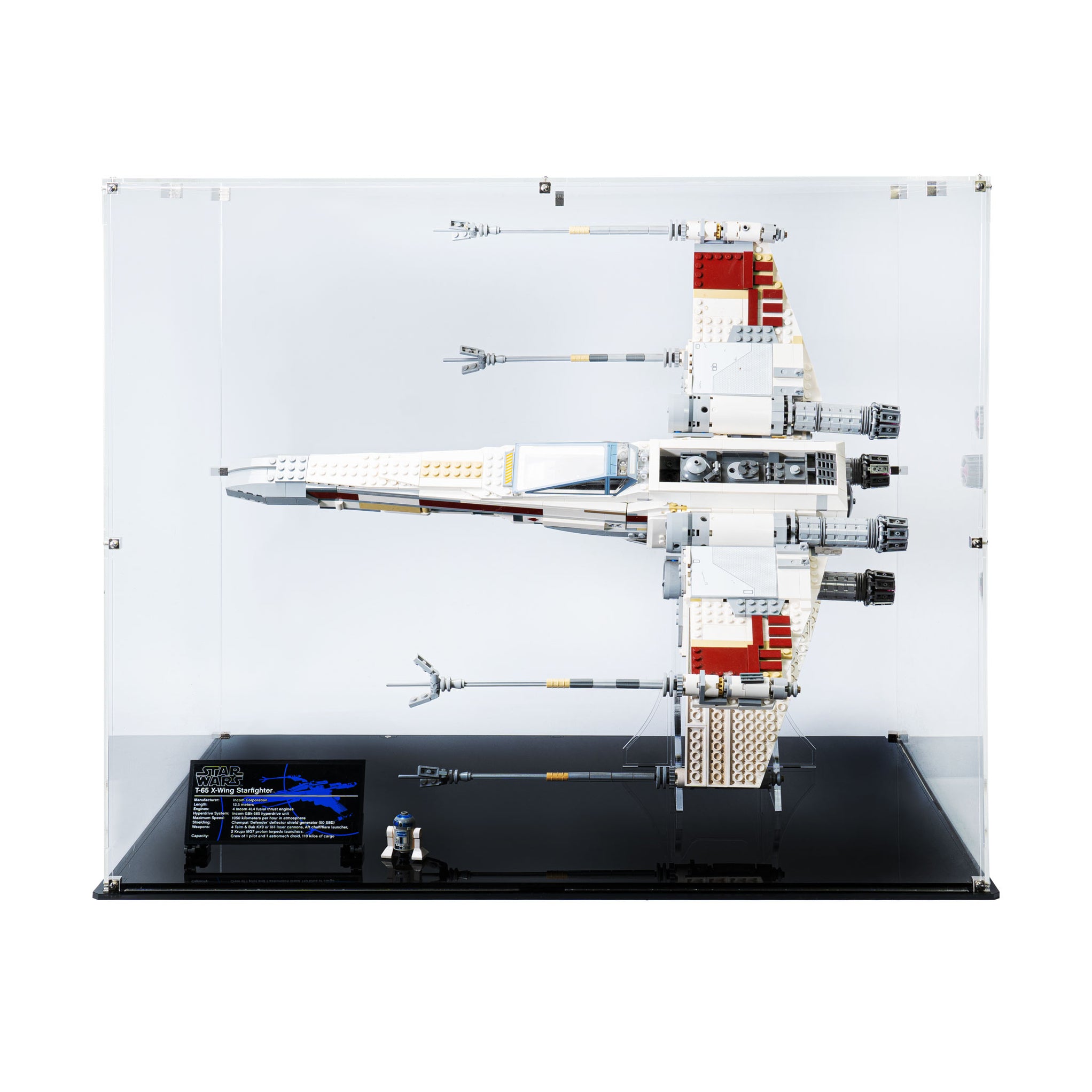 Display Case for LEGO Star Wars UCS Red Five X-Wing Fighter 10240 ...