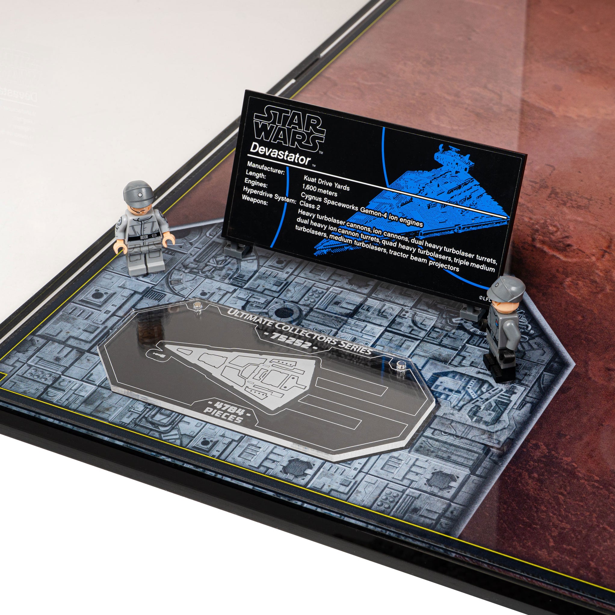 Display Case for LEGO® Star Wars™ UCS Imperial Star Destroyer™ (75252 ...