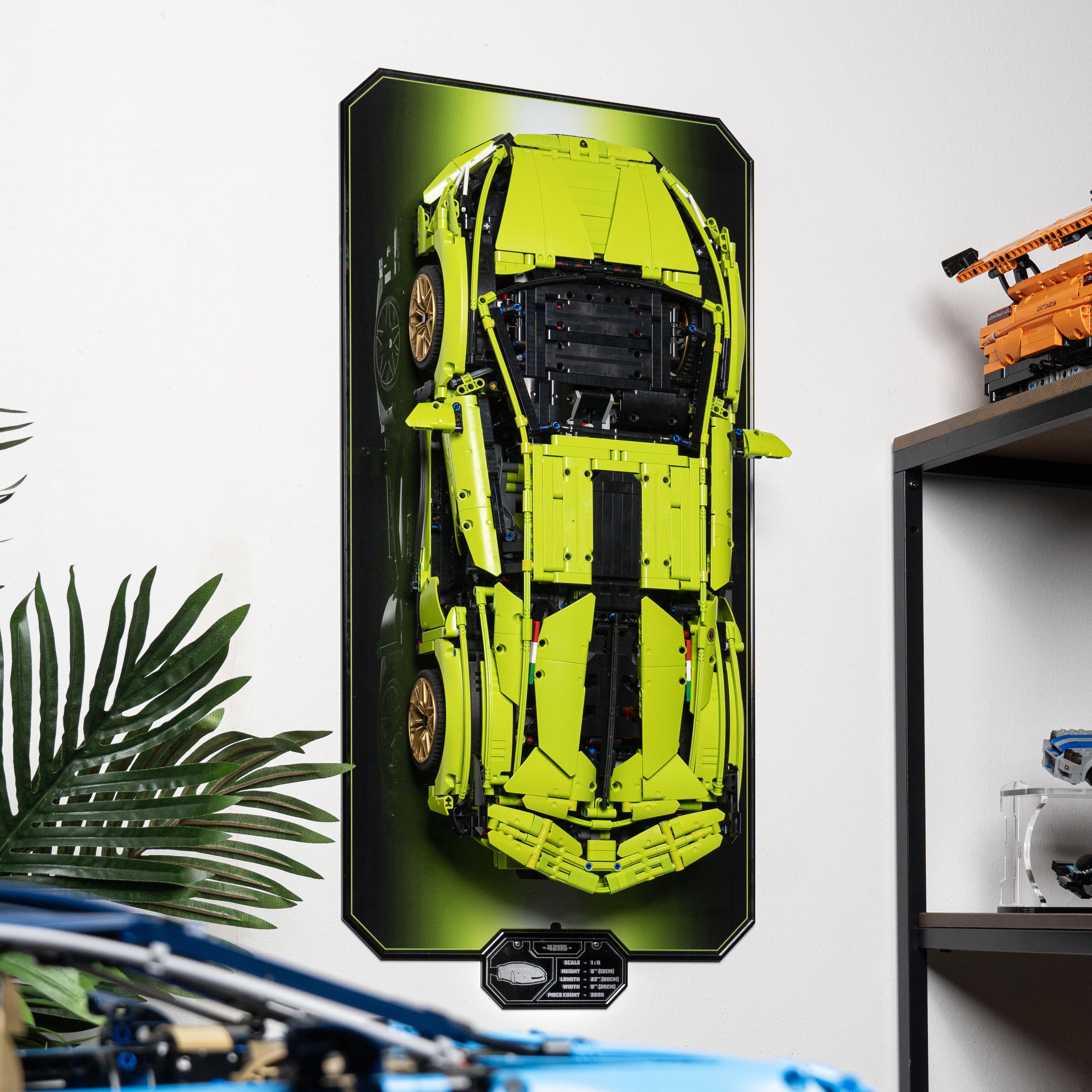 Wall Mounted Display Stand for LEGO® Technic™ Lamborghini Sián (42115 ...