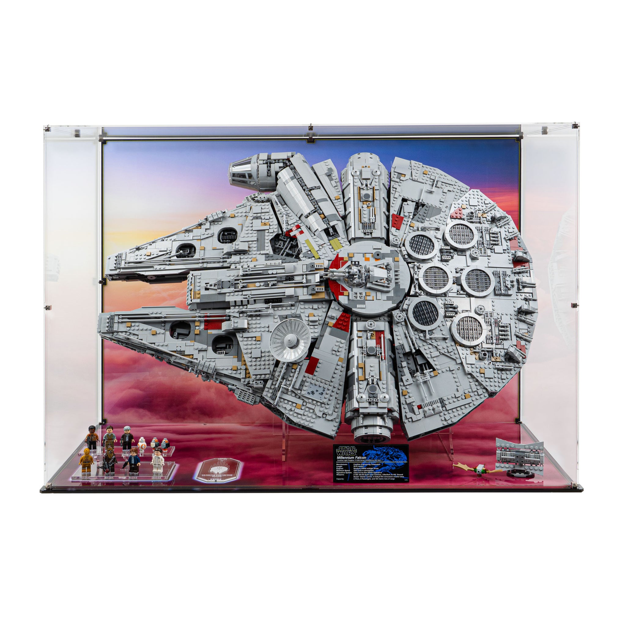 Display Case for LEGO® Star Wars™ UCS Millennium Falcon (75192 ...