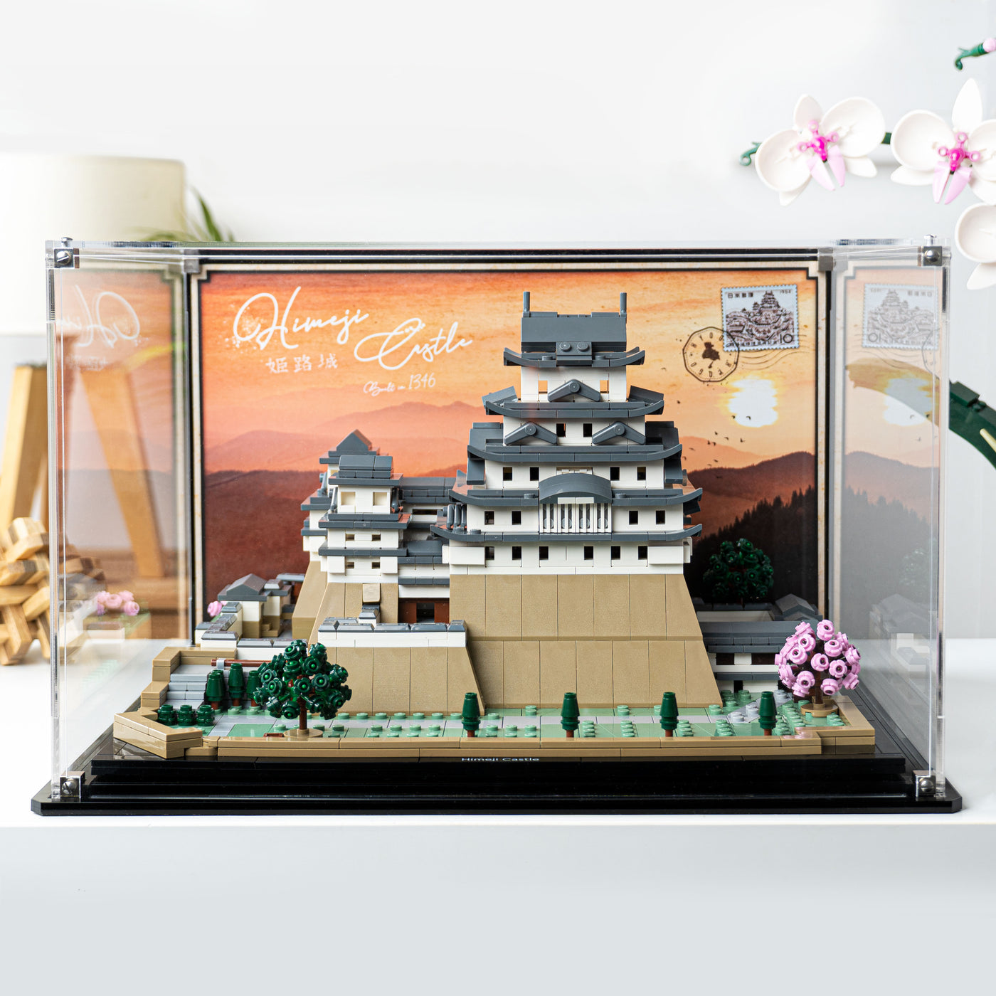 Display Case for LEGO® Himeji Castle (21060) — Wicked Brick