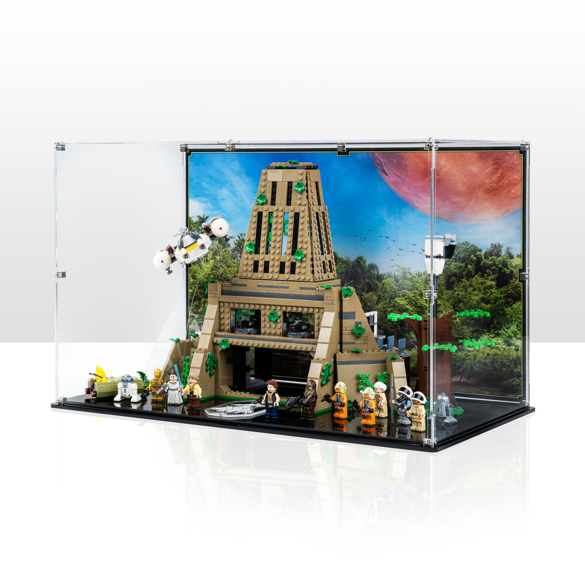 Display Case for LEGO Star Wars Yavin 4 Rebel Base 75365 — Wicked Brick