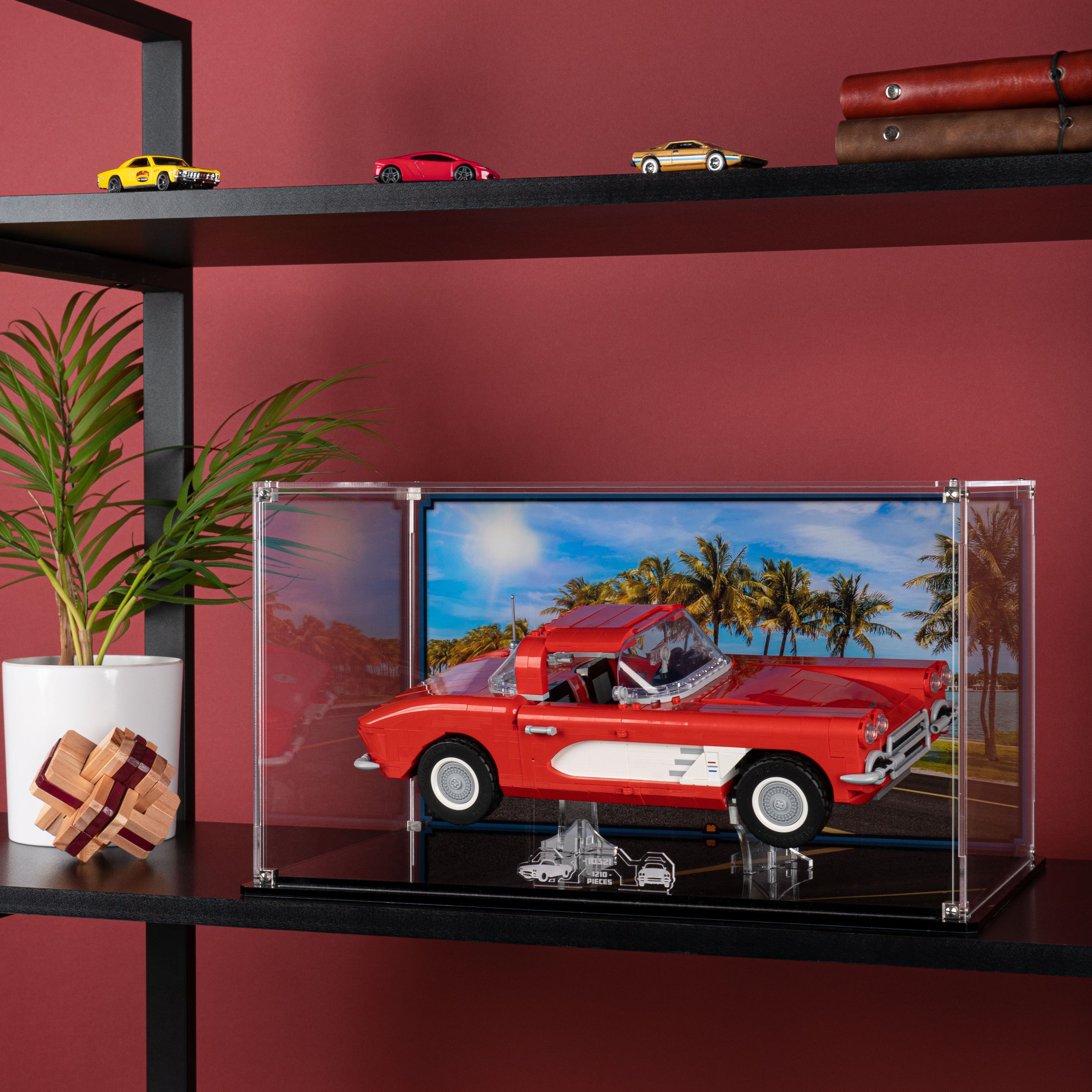 Display Case for LEGO Icons Corvette 10321 — Wicked Brick