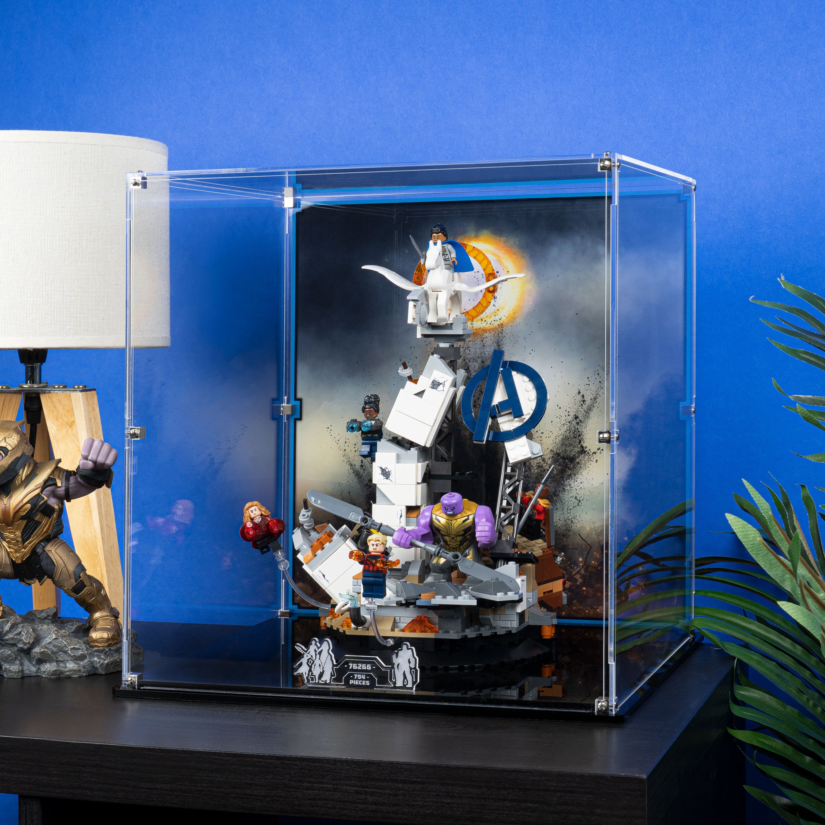 Display Case for LEGO Marvel Endgame Final Battle 76266 — Wicked Brick