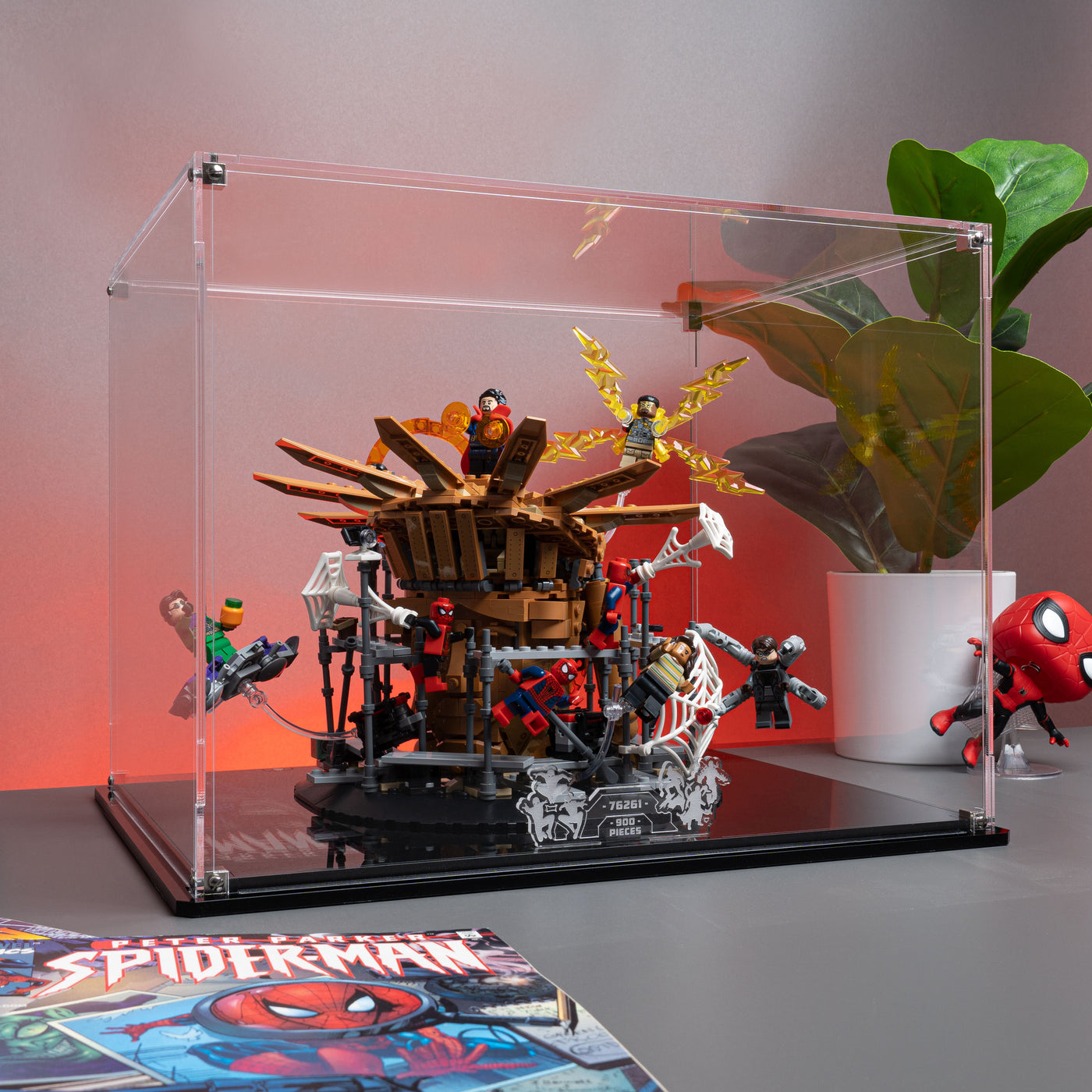 Clear Display Case for LEGO® Marvel Spider-Man Final Battle (76261 ...