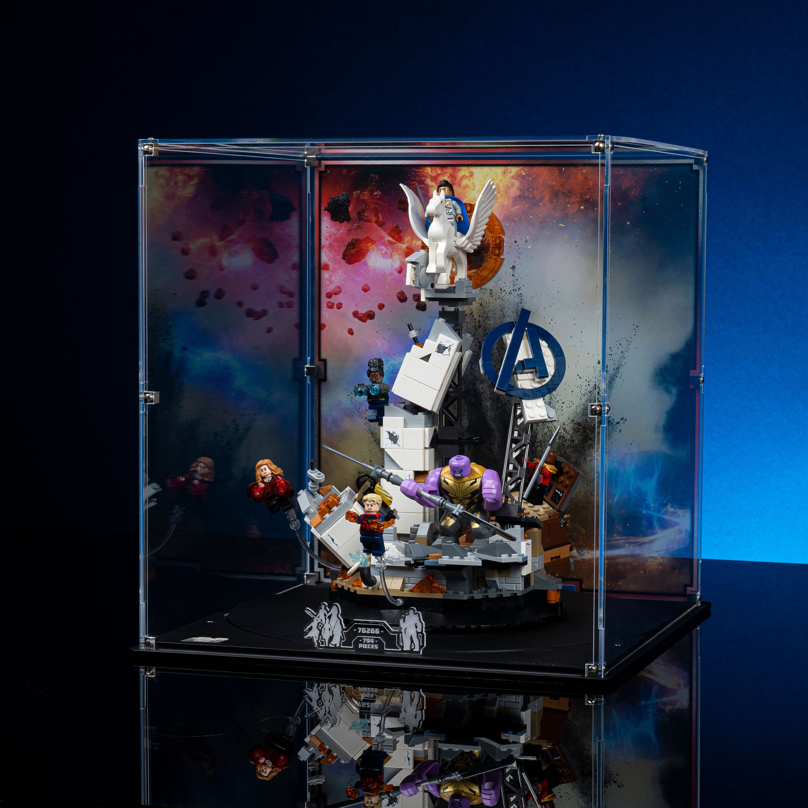 Limited Edition Display case for LEGO® Marvel Endgame Final Battle (76 ...