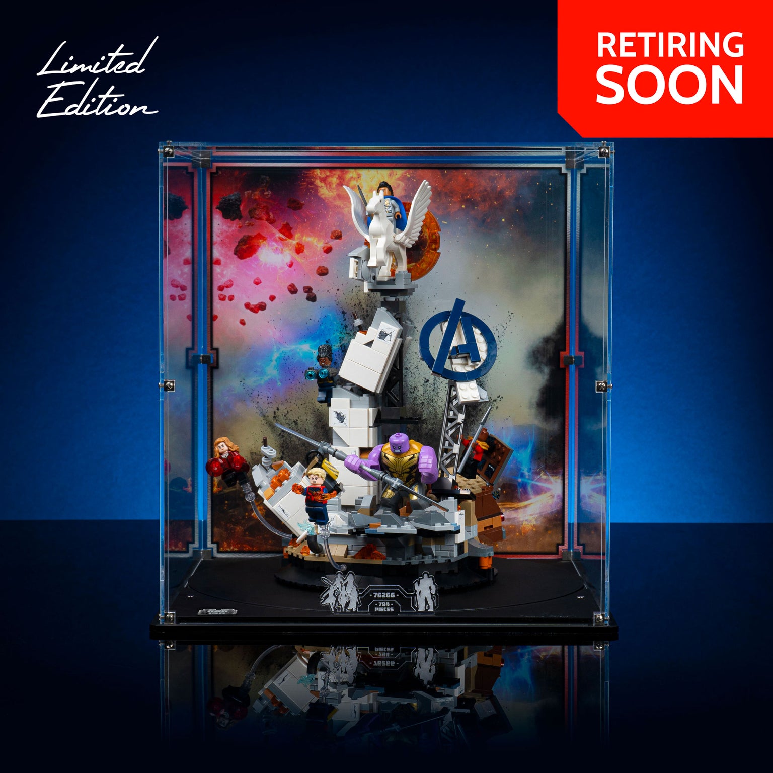 LEGO® Marvel Display Cases & Stands | Wicked Brick