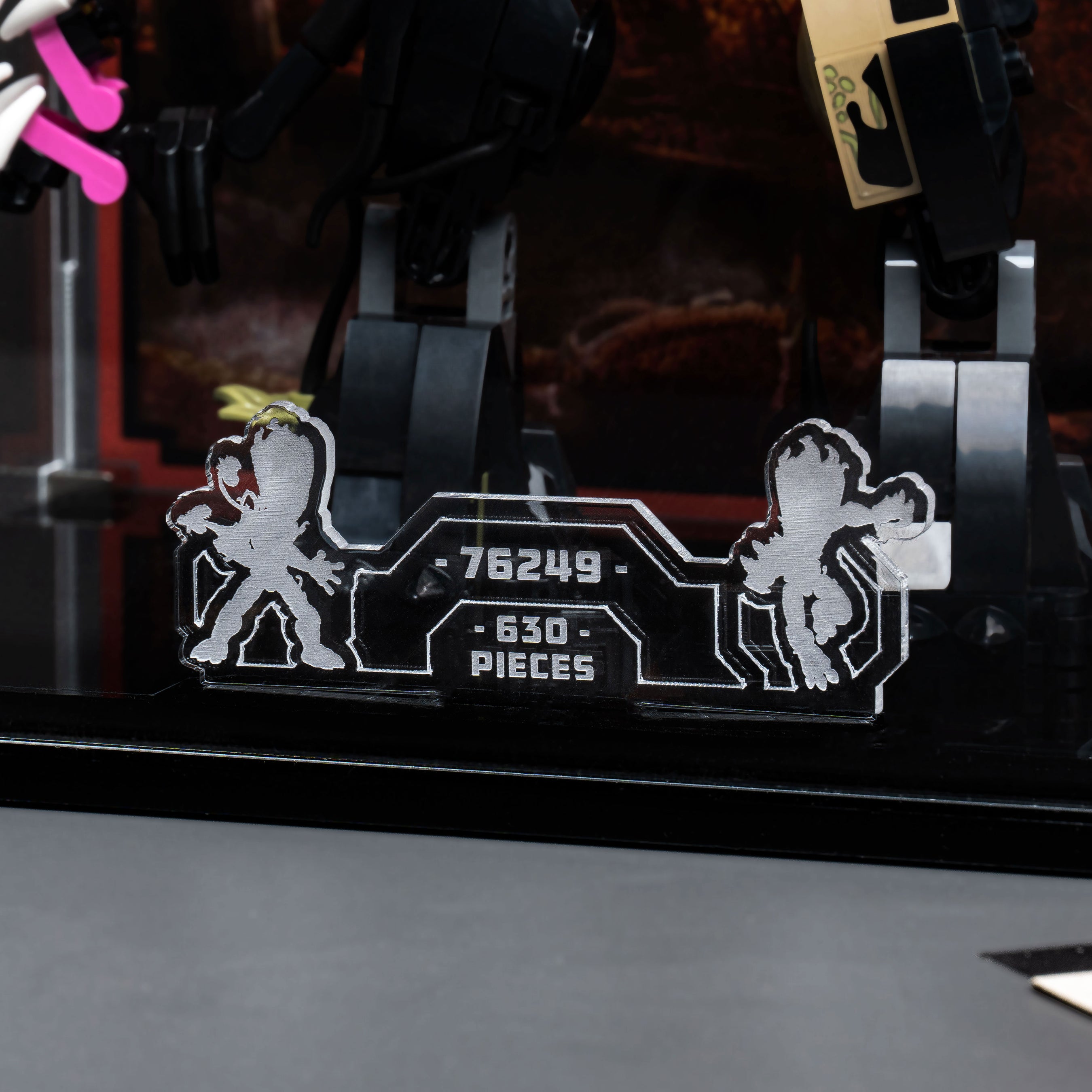 Display Case for LEGO Marvel Venomised Groot 76249 — Wicked Brick