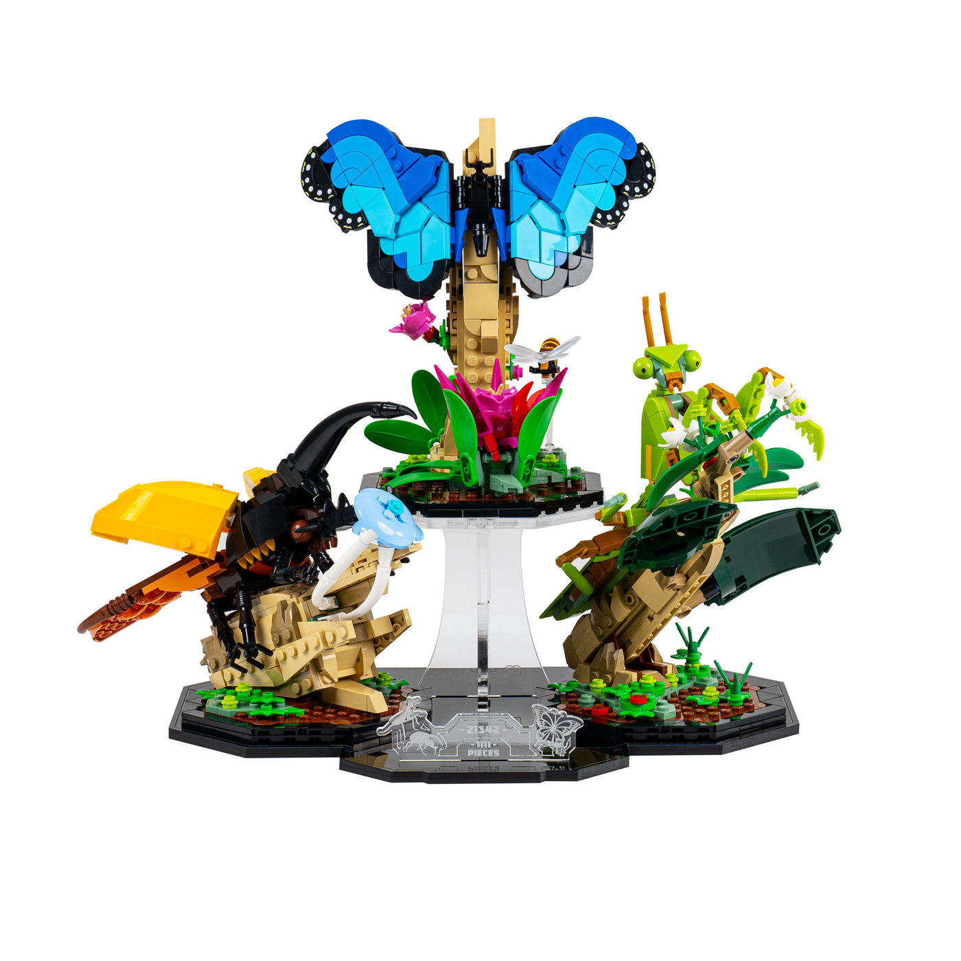 Display Stand for LEGO Ideas The Insect Collection 21342 — Wicked Brick