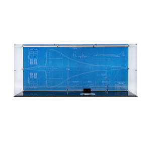 Display Case for LEGO® Icons: Concorde (10318) — Wicked Brick