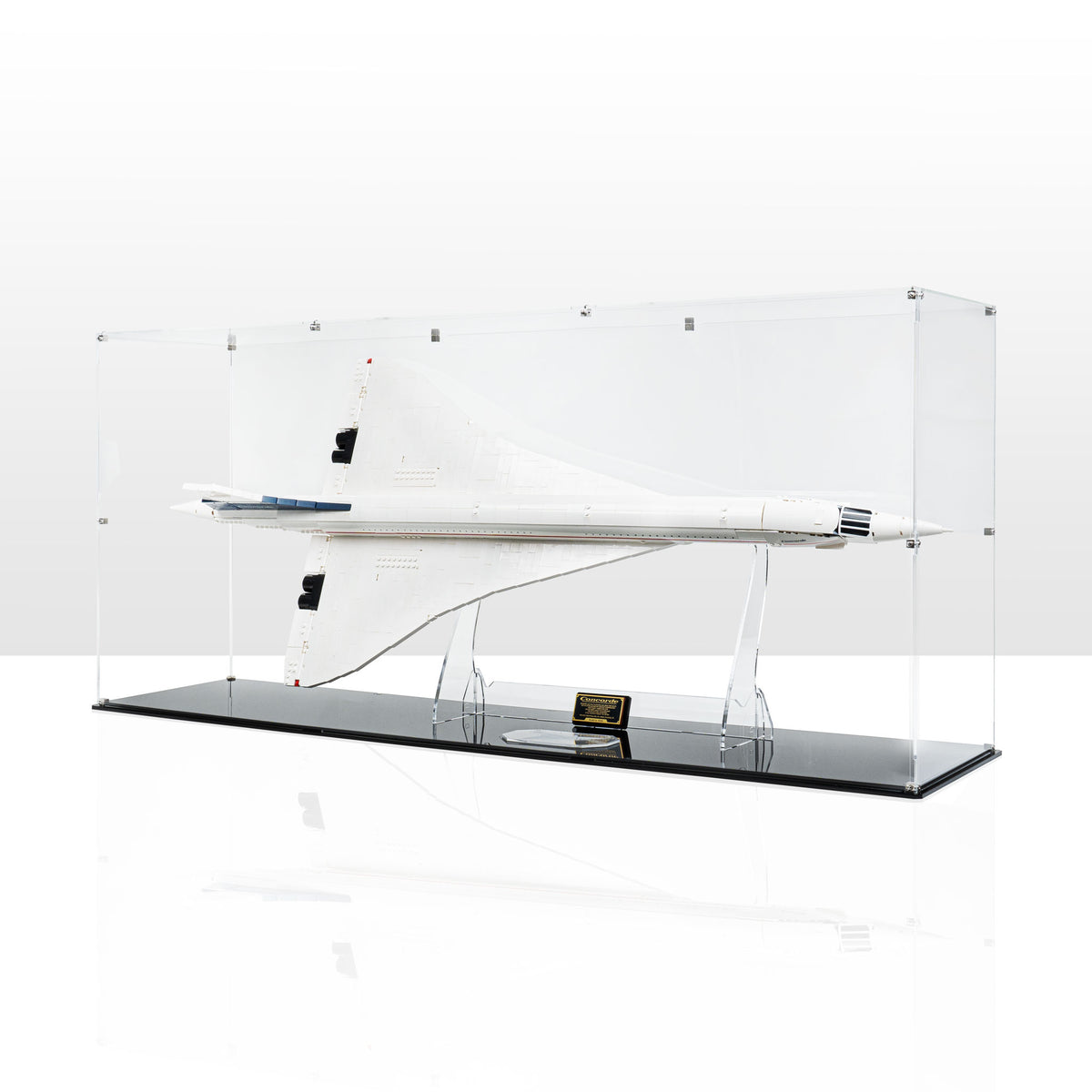 Clear Display Case for LEGO® Icons: Concorde (10318) — Wicked Brick