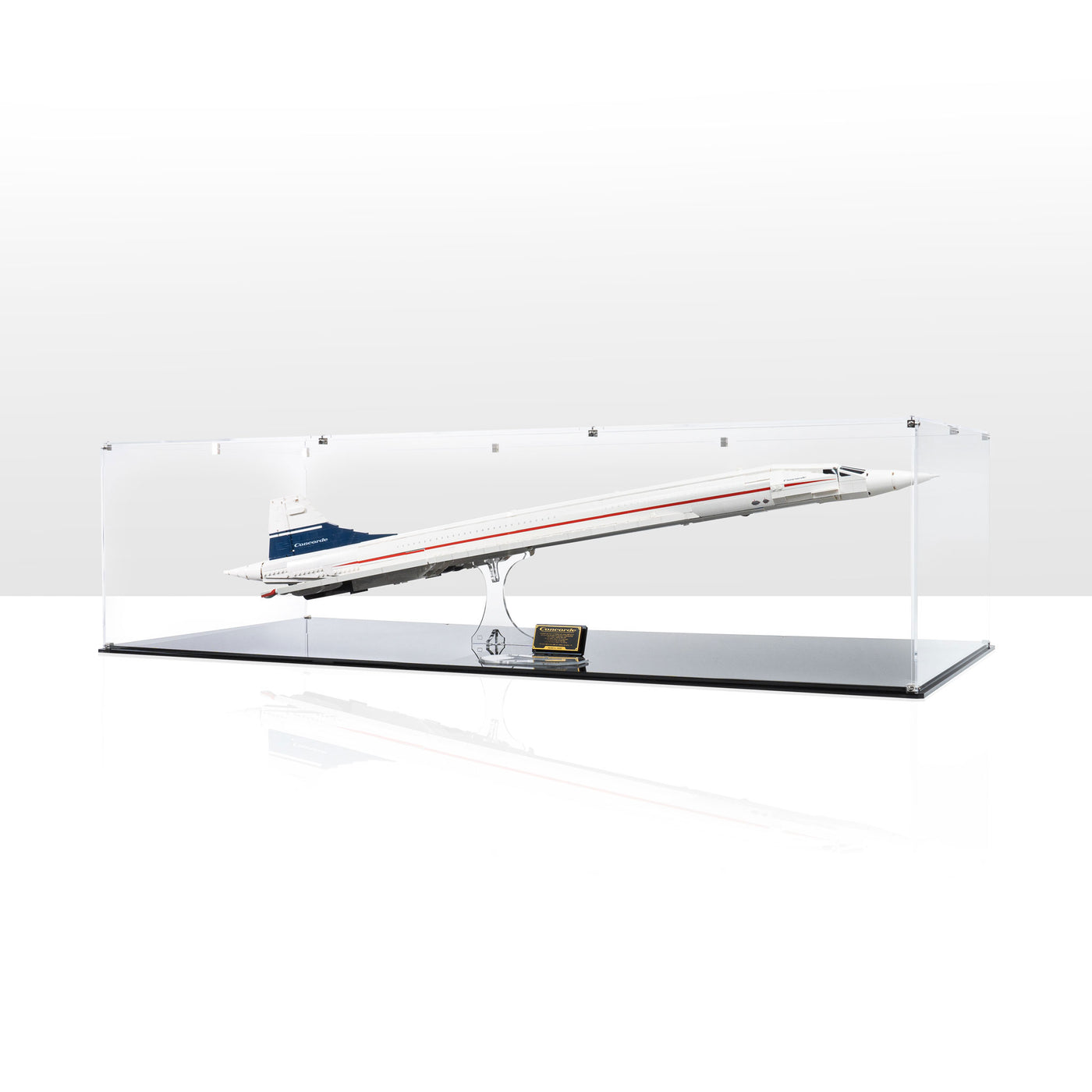 Clear Display Case for LEGO® Icons: Concorde (10318) — Wicked Brick