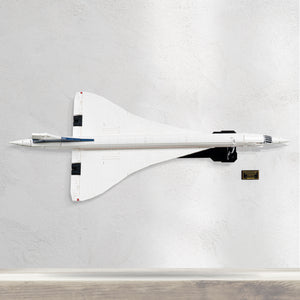 Wall mounted Display Stand for LEGO® Icons: Concorde (10318) — Wicked Brick