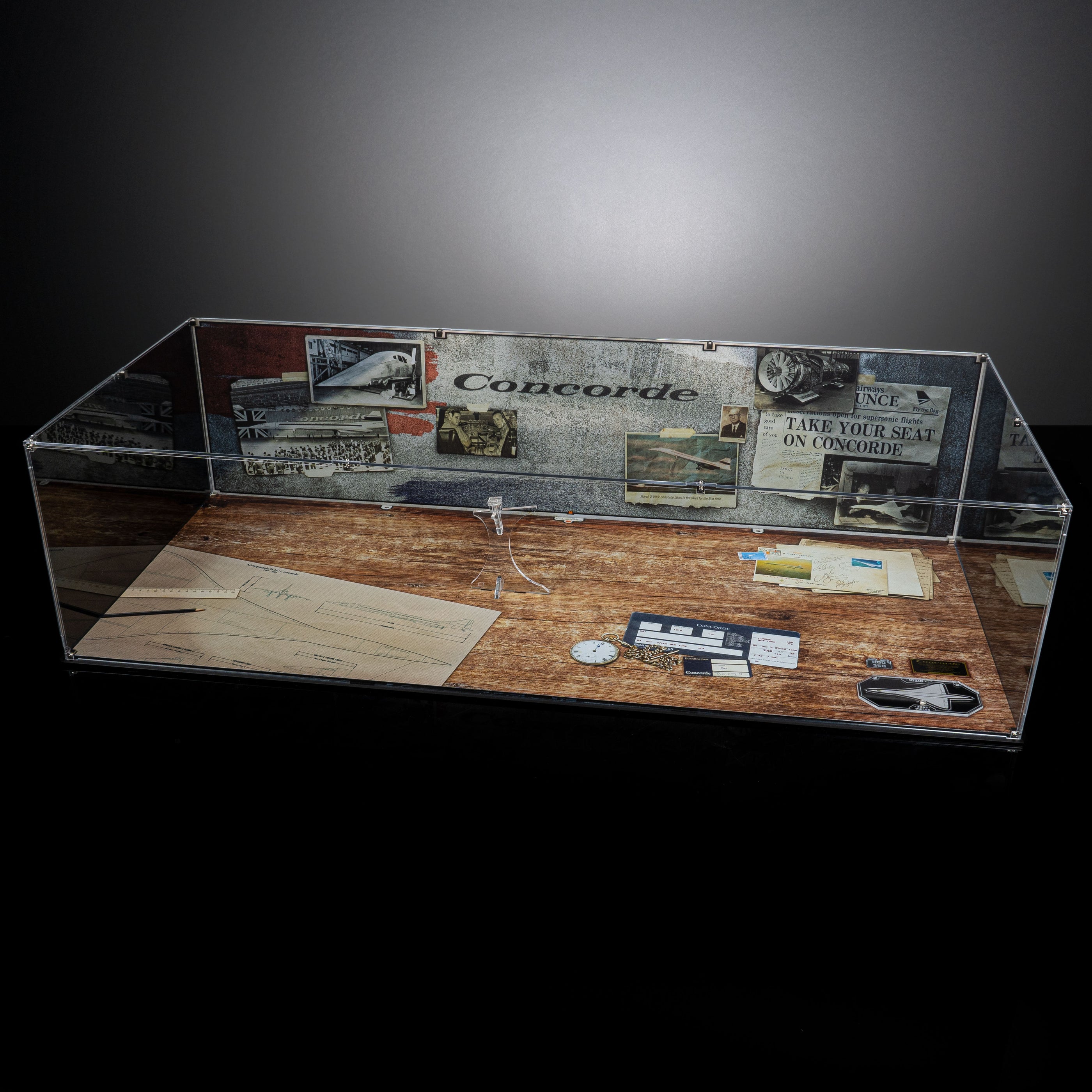 Limited Edition Display case for LEGO® Icons: Concorde (10318) — Wicked ...