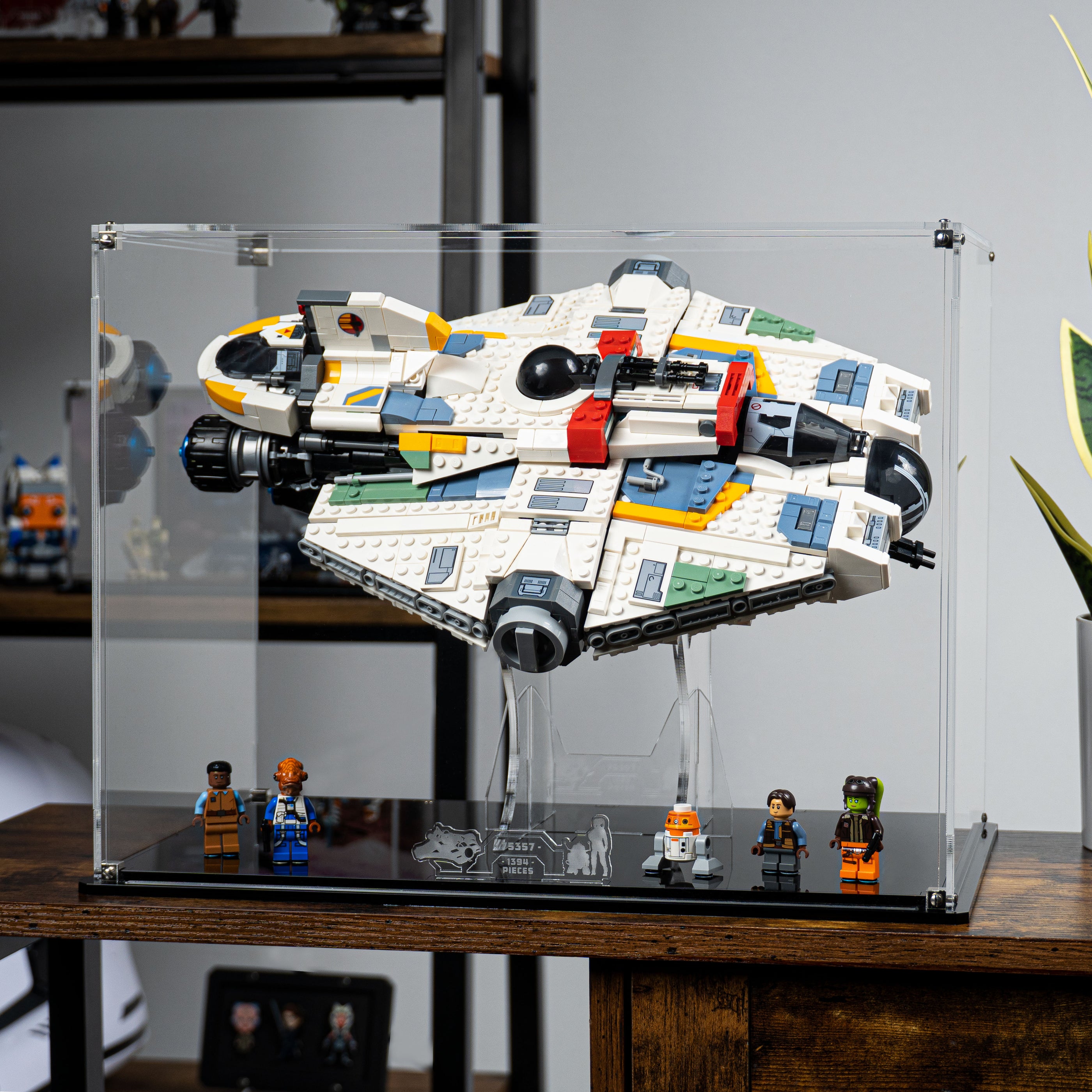 Clear Display Case for LEGO Star Wars Ghost & Phantom II 75357 — Wicked ...