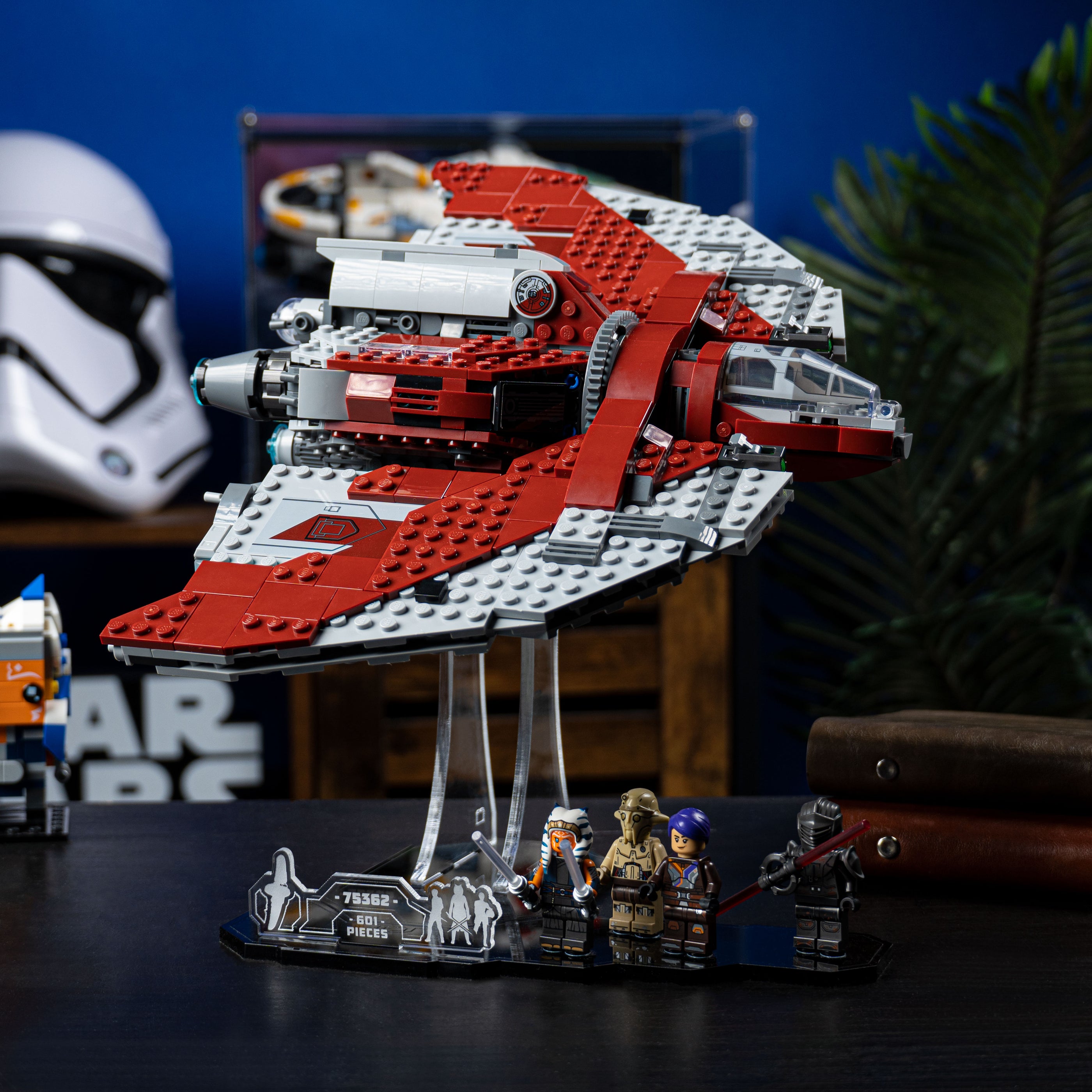 Display Stand for LEGO Star Wars Ahsoka Tano's T-6 Jedi Shuttle 75362 ...