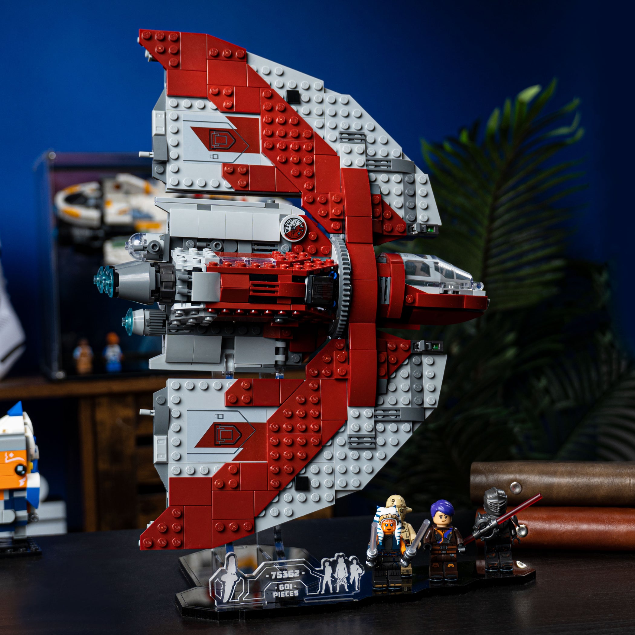Display Stand for LEGO Star Wars Ahsoka Tano's T-6 Jedi Shuttle 75362 ...