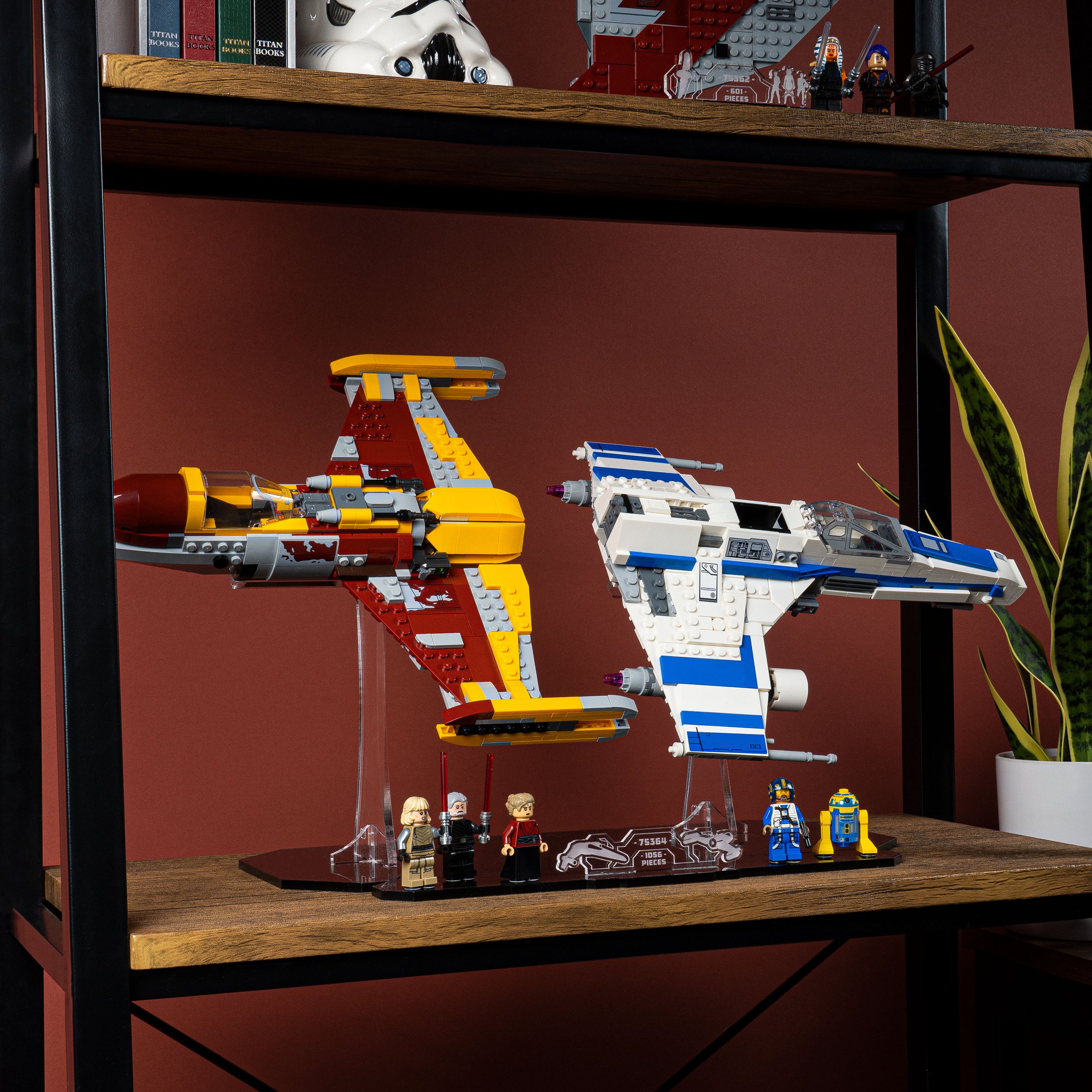 Display Stand for LEGO Star Wars E-Wing Shin Hati’s Starfighter 75364 ...