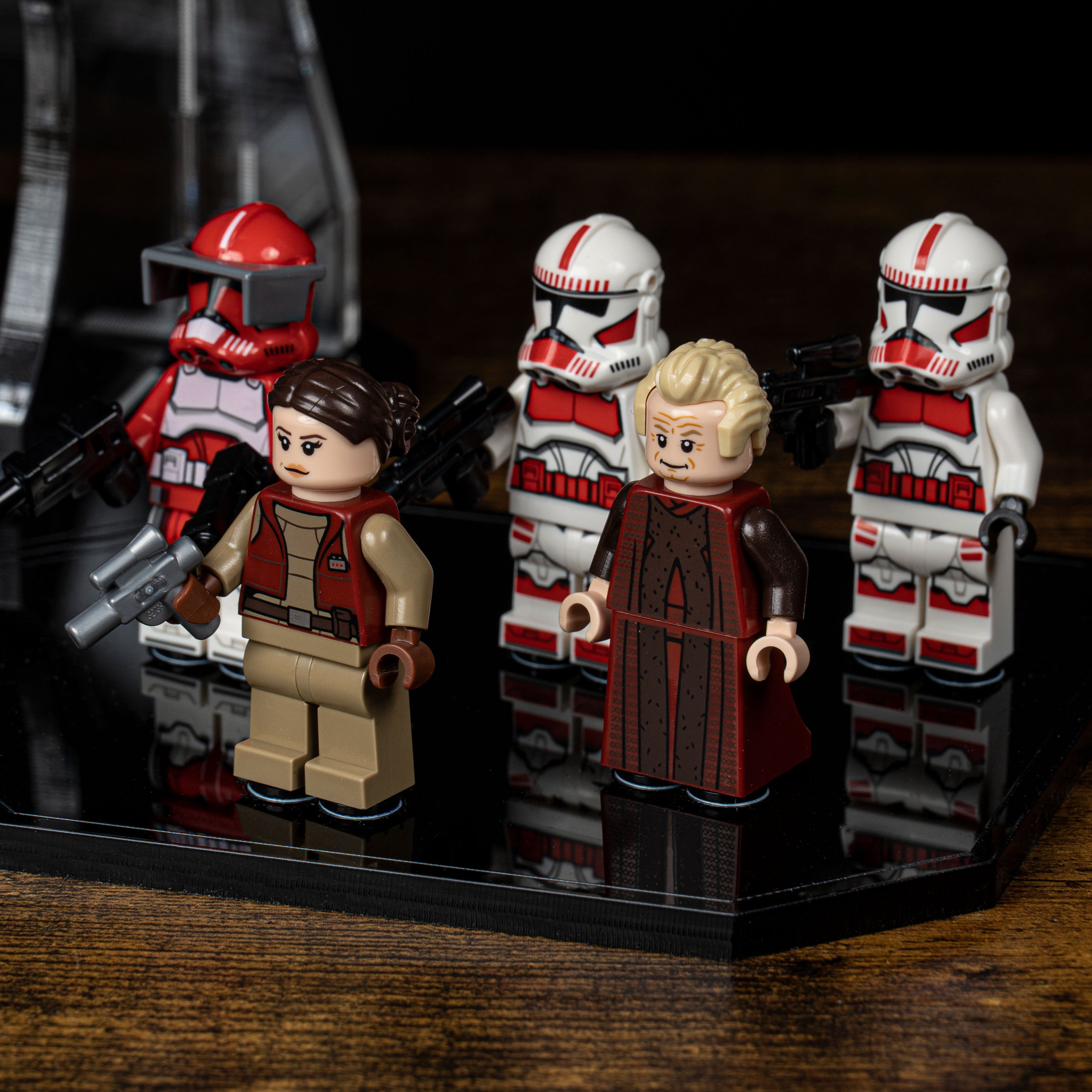 Display Stand for LEGO Star Wars Coruscant Guard Gunship 75354 — Wicked ...