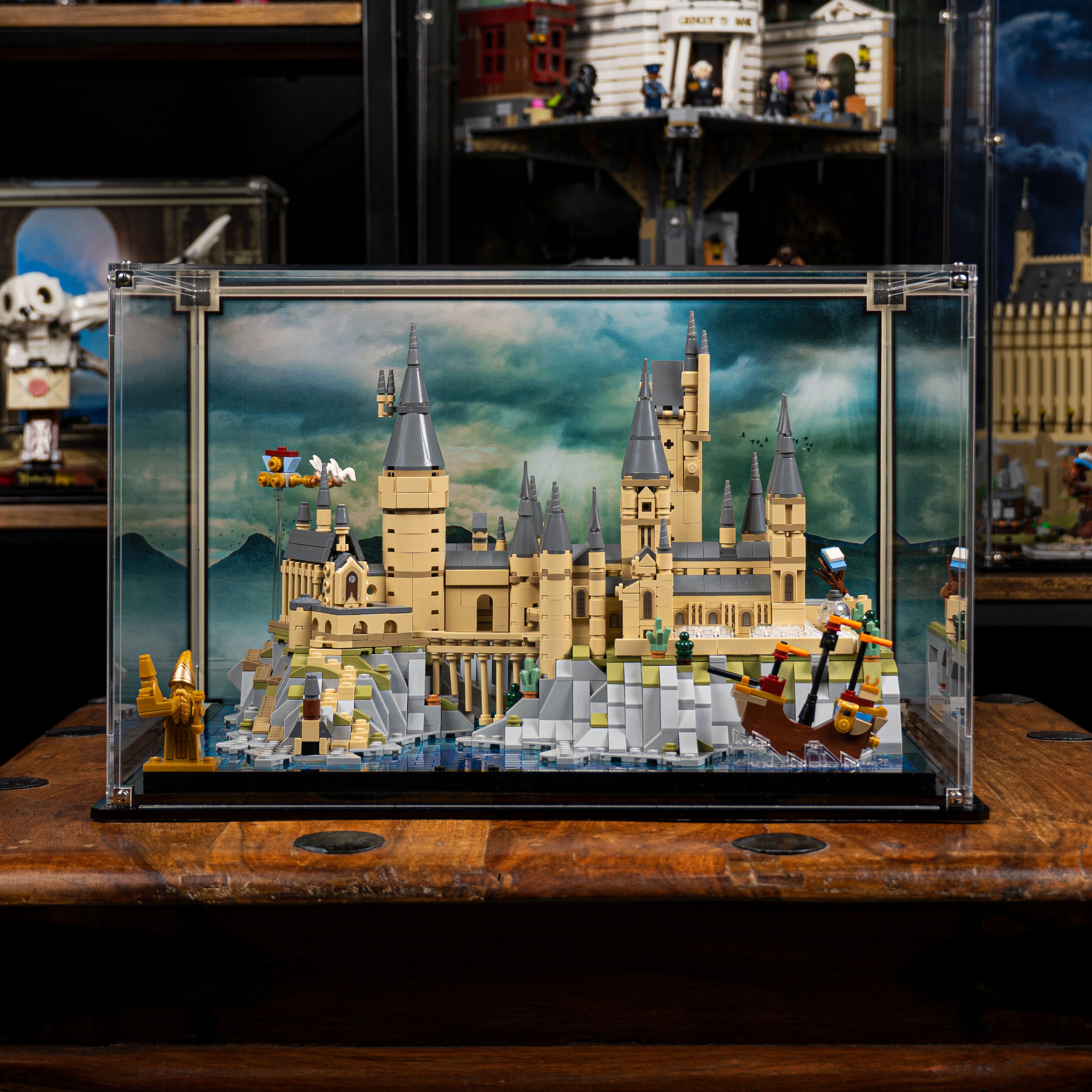 Display Case for LEGO Harry Potter Hogwarts Castle and Grounds 76419 ...