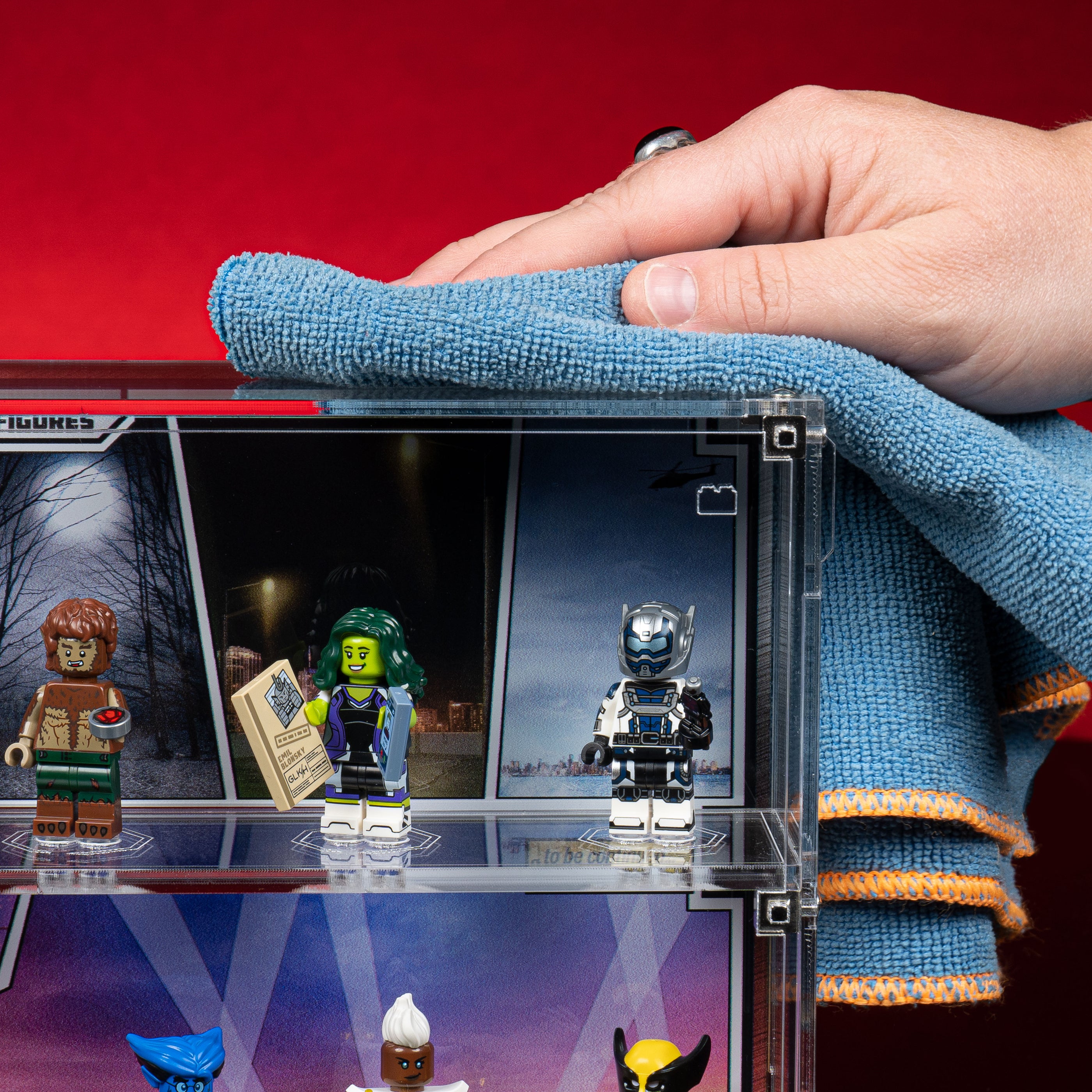 Display Case for LEGO Marvel Studios Minifigure Series 2 71039 — Wicked ...
