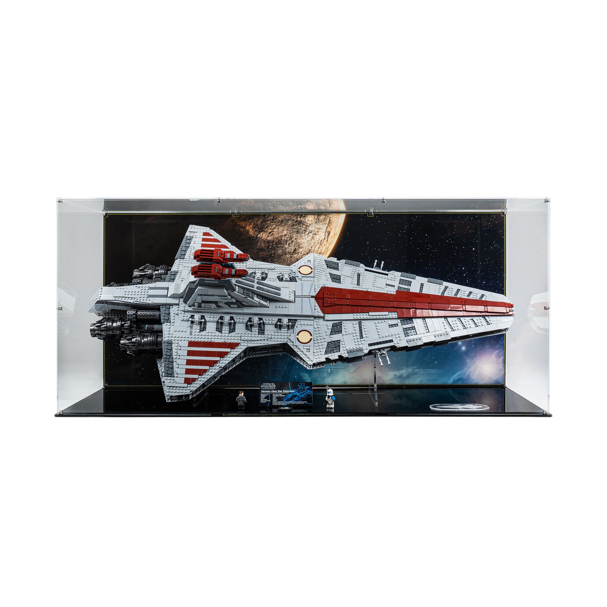 Display case for LEGO® Star Wars™ Venator-Class Republic Attack Cruise ...