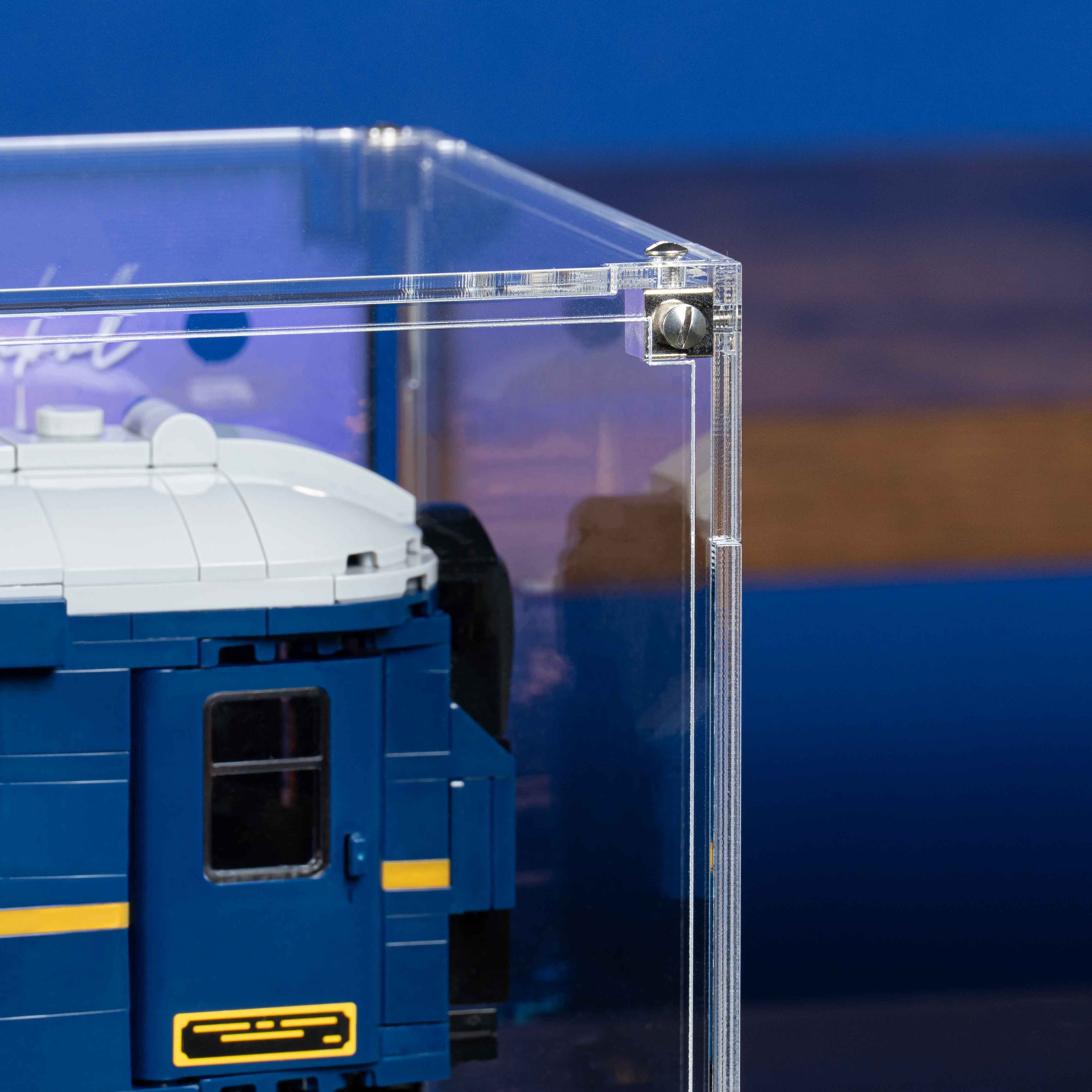 Display Case for LEGO Ideas The Orient Express Train 21344 — Wicked Brick