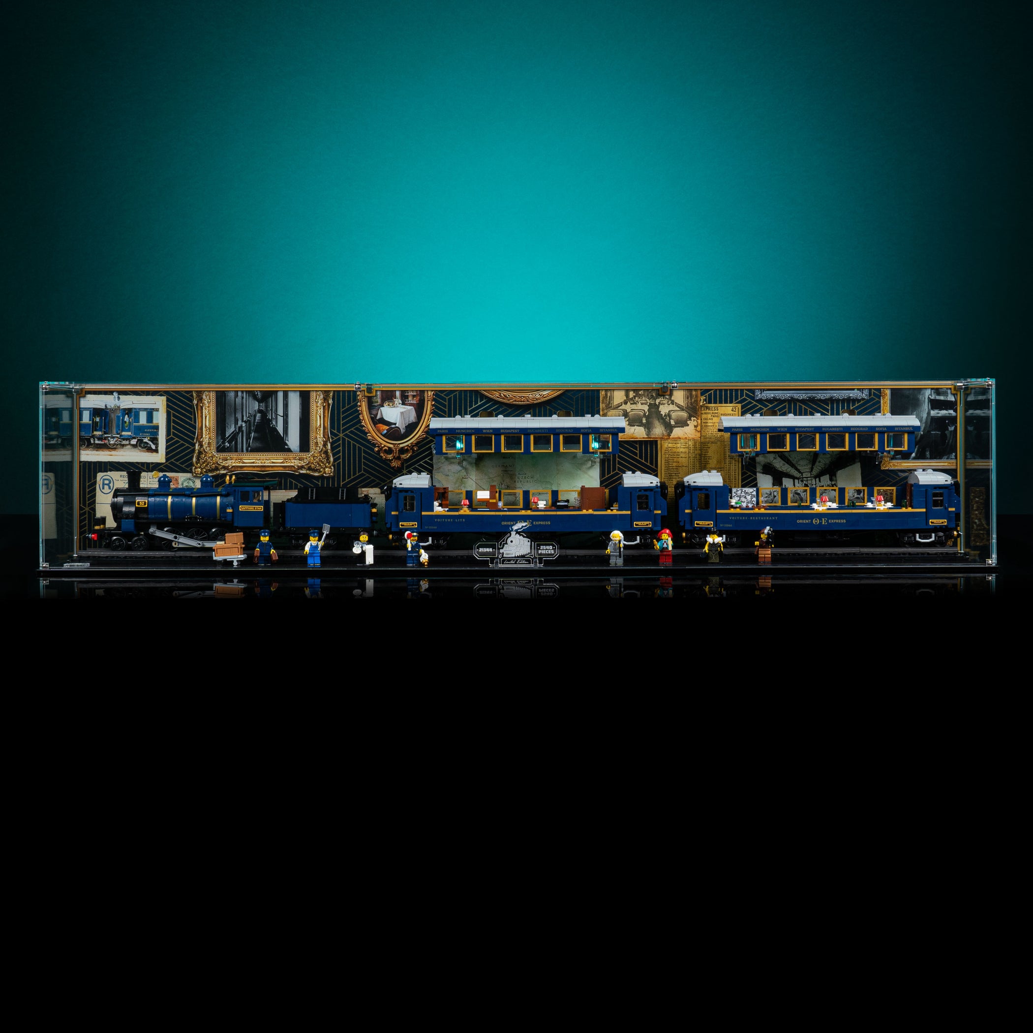 Limited Edition Display Case for LEGO® Ideas: The Orient Express Train ...