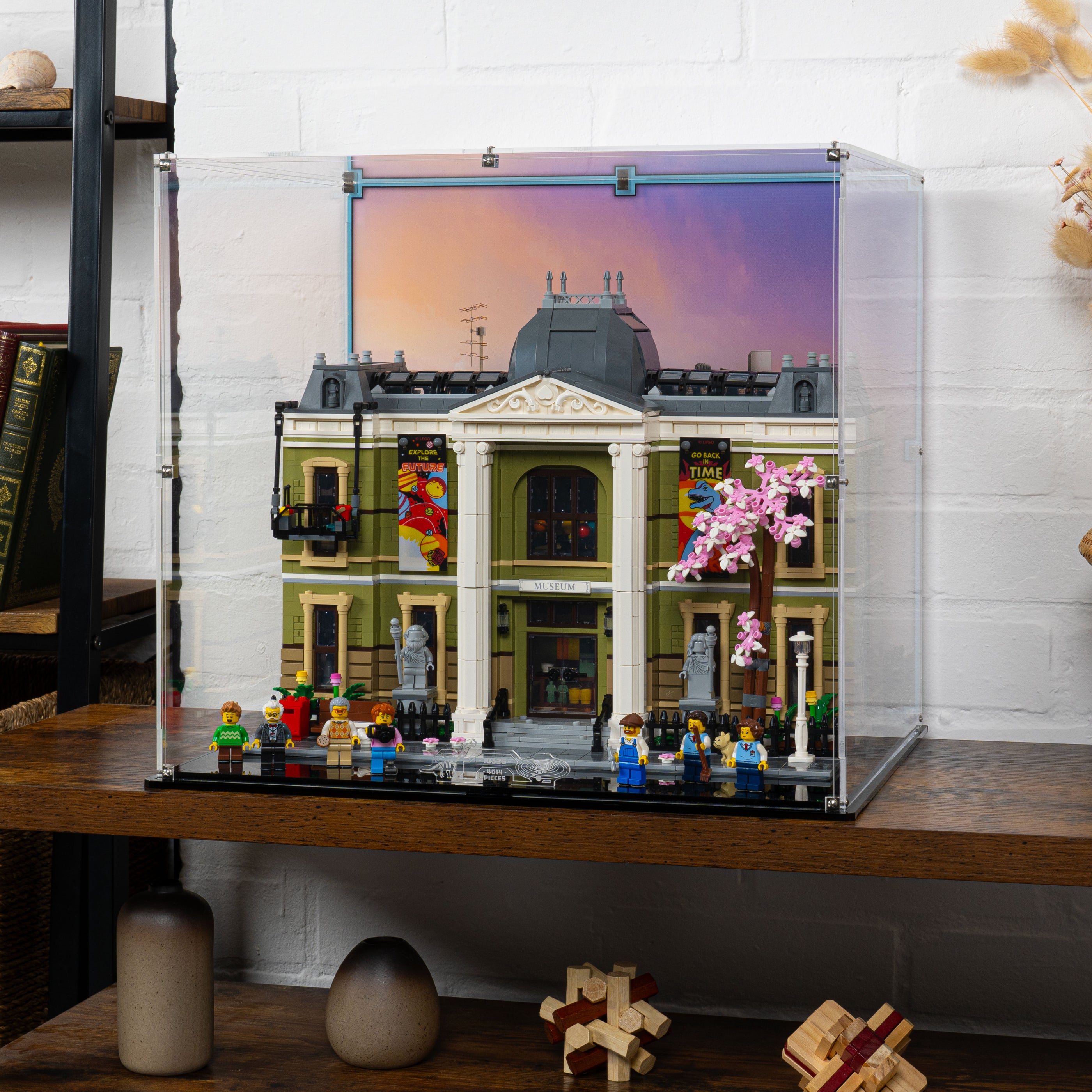 Display Case for LEGO Icons Natural History Museum 10326 — Wicked Brick