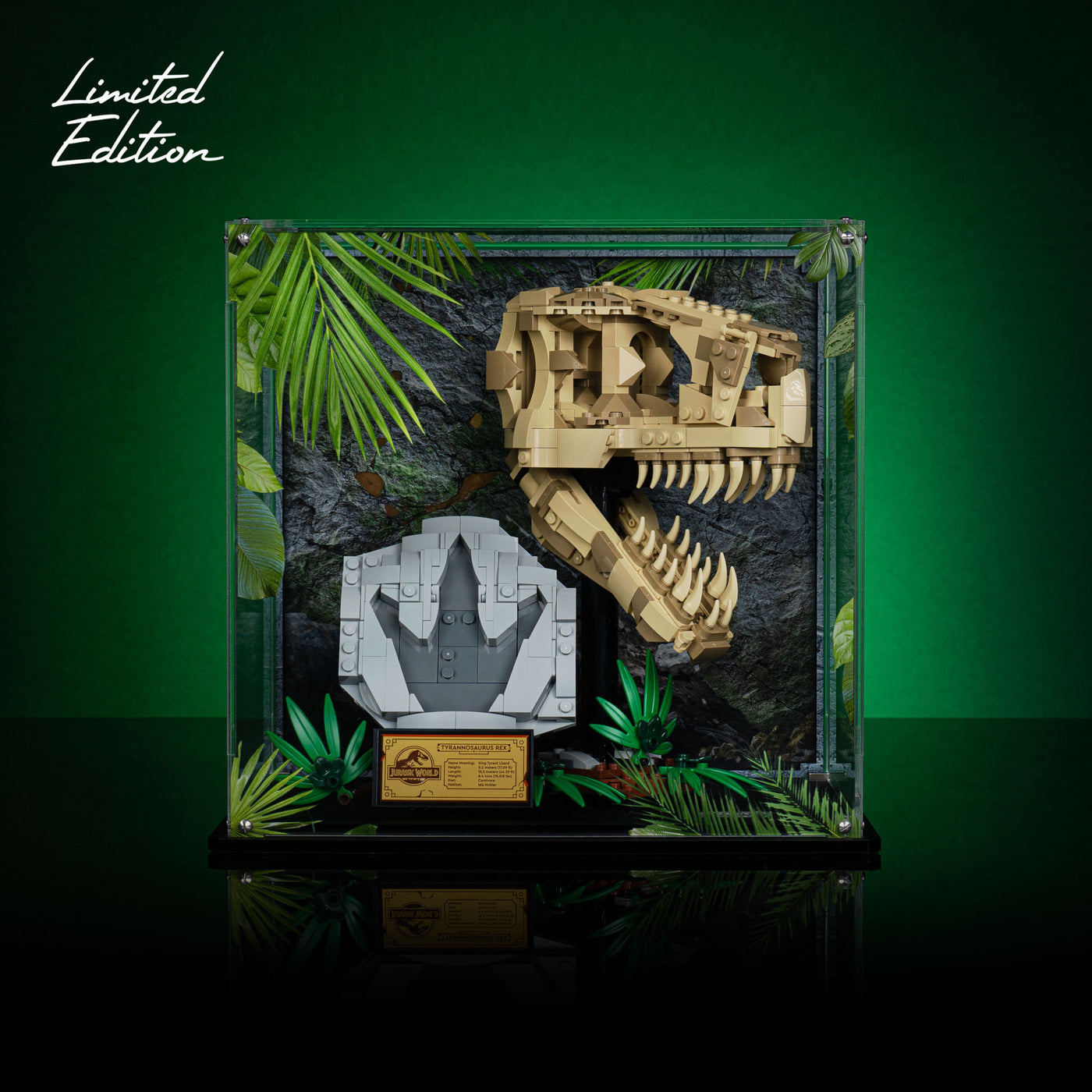 Limited Edition Display Case for LEGO® Jurassic World: Dinosaur Fossil ...