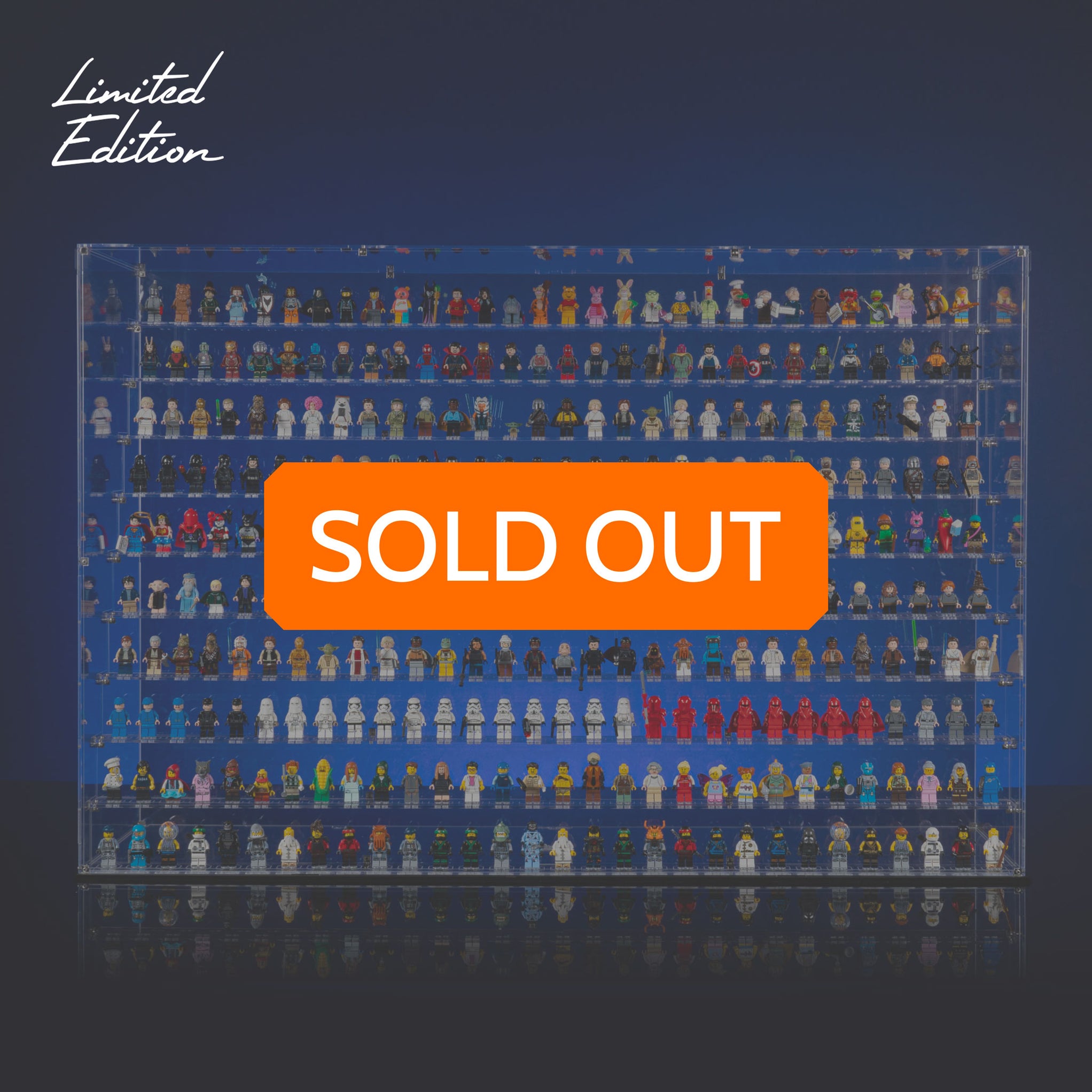 Limited Edition Display Case for 300 LEGO® Minifigures — Wicked Brick