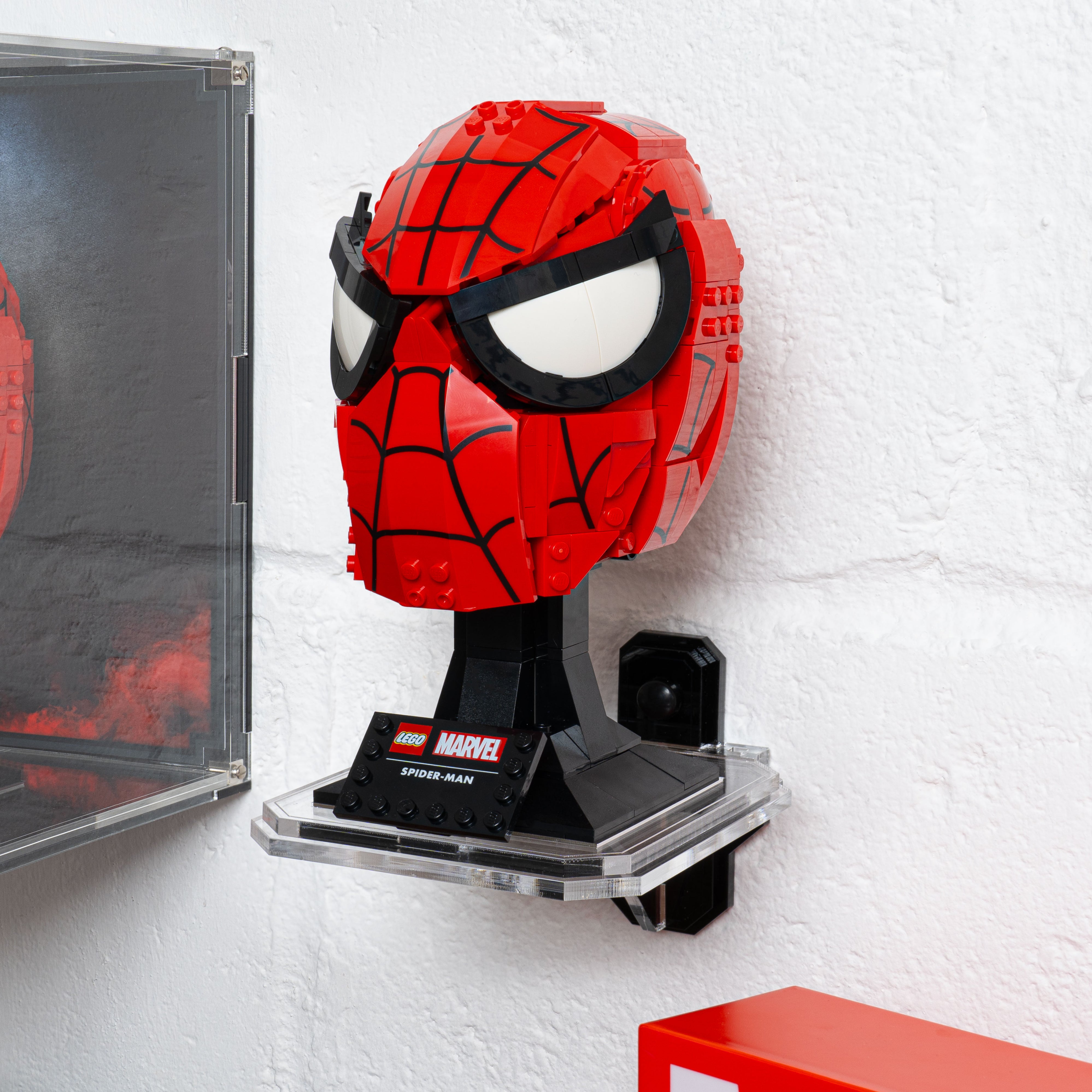 Wall Mounted Stand for LEGO Spider-Man's Mask 76285 — Wicked Brick