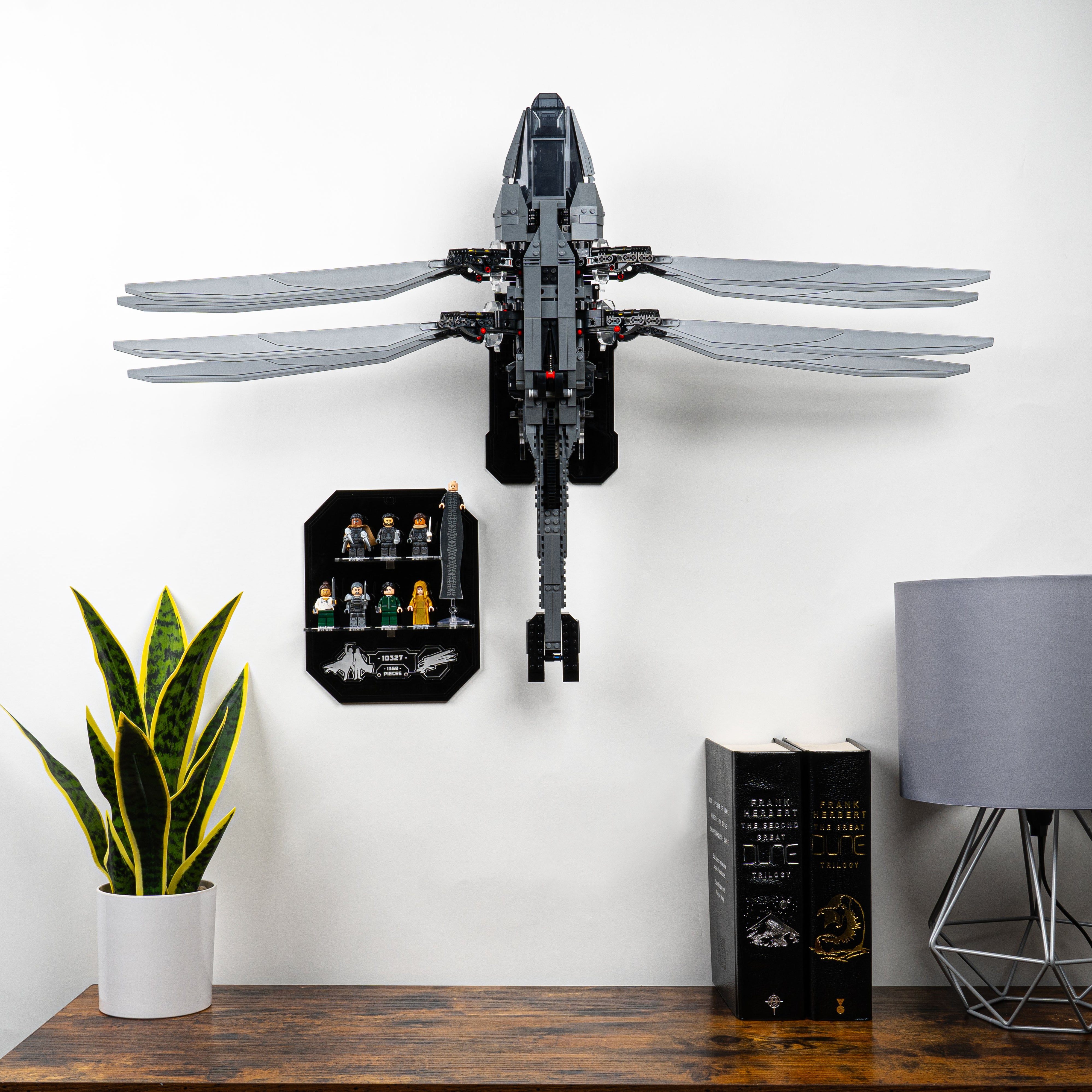 Wall mounted Display for LEGO® Icons Dune Atreides Royal Ornithopter ...