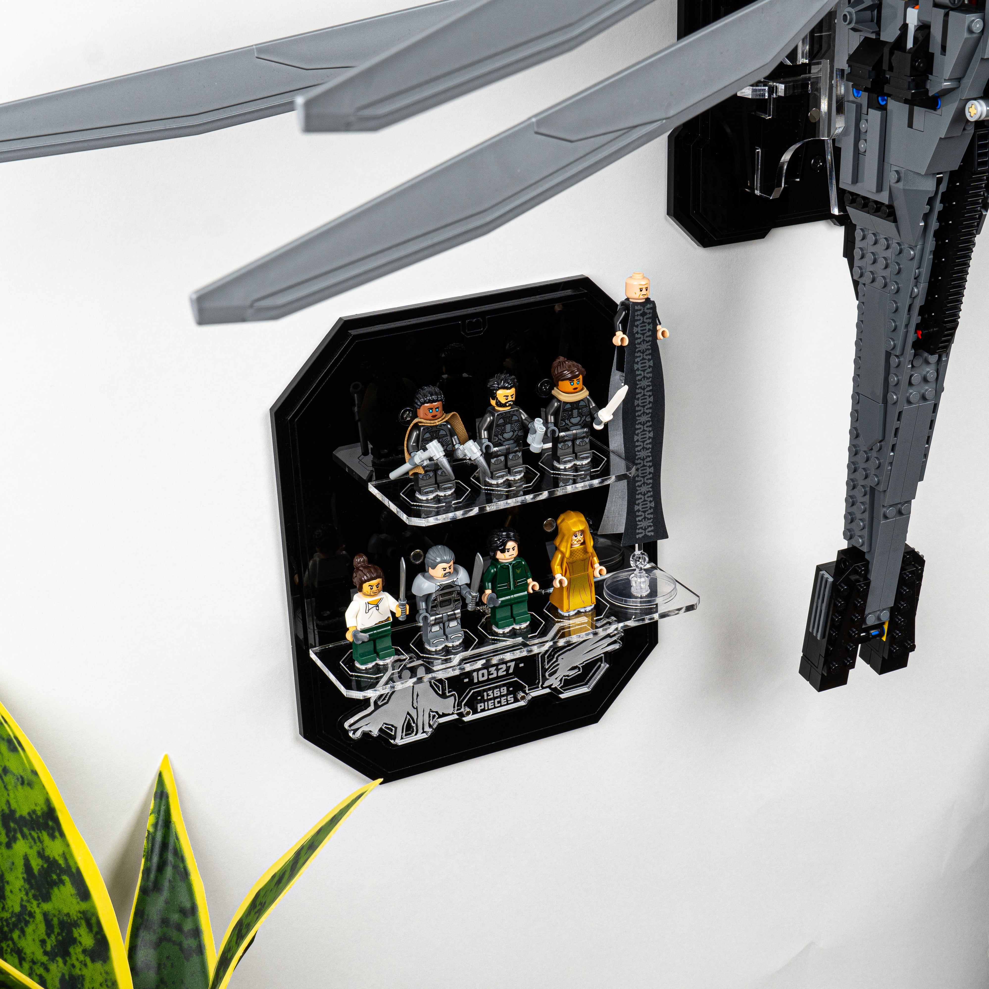 Wall mounted Display for LEGO® Icons Dune Atreides Royal Ornithopter ...