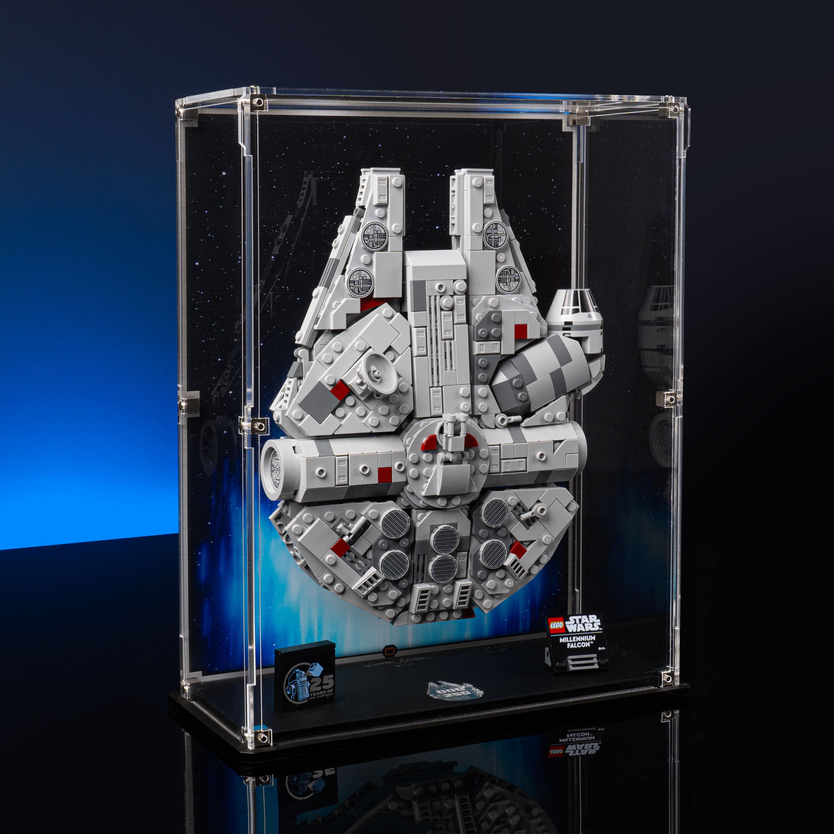 Limited Edition Vertical Display Case with Stand for LEGO® Star Wars ...