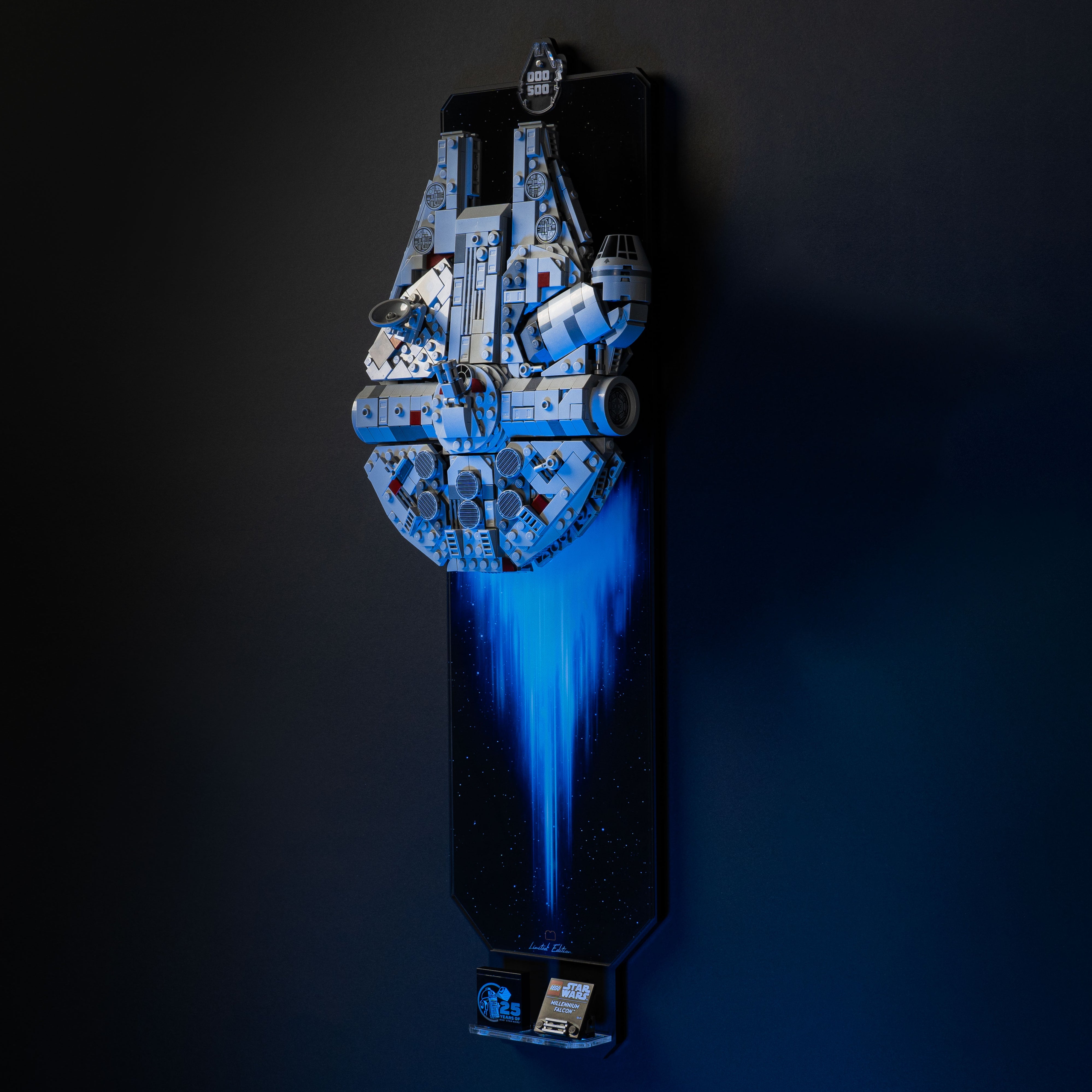 Limited Edition Wall Mounted Stand for LEGO® Star Wars™ Midi Scale Mil ...