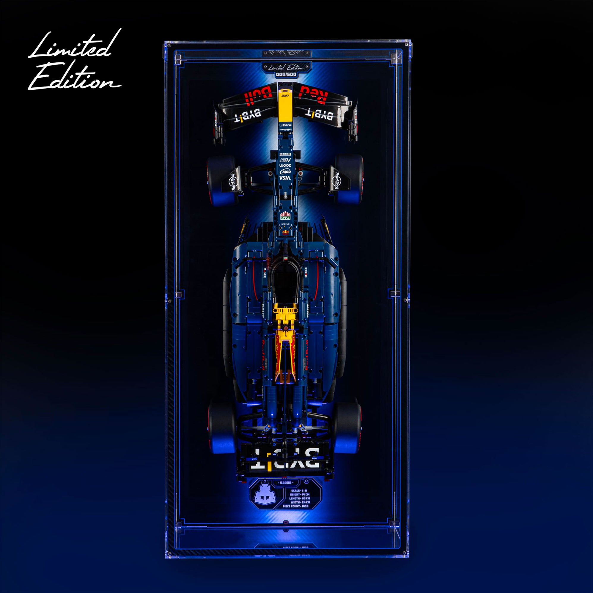 Display Case for LEGO Technic Oracle Red Bull Racing RB20 F1 Car 42206 ...