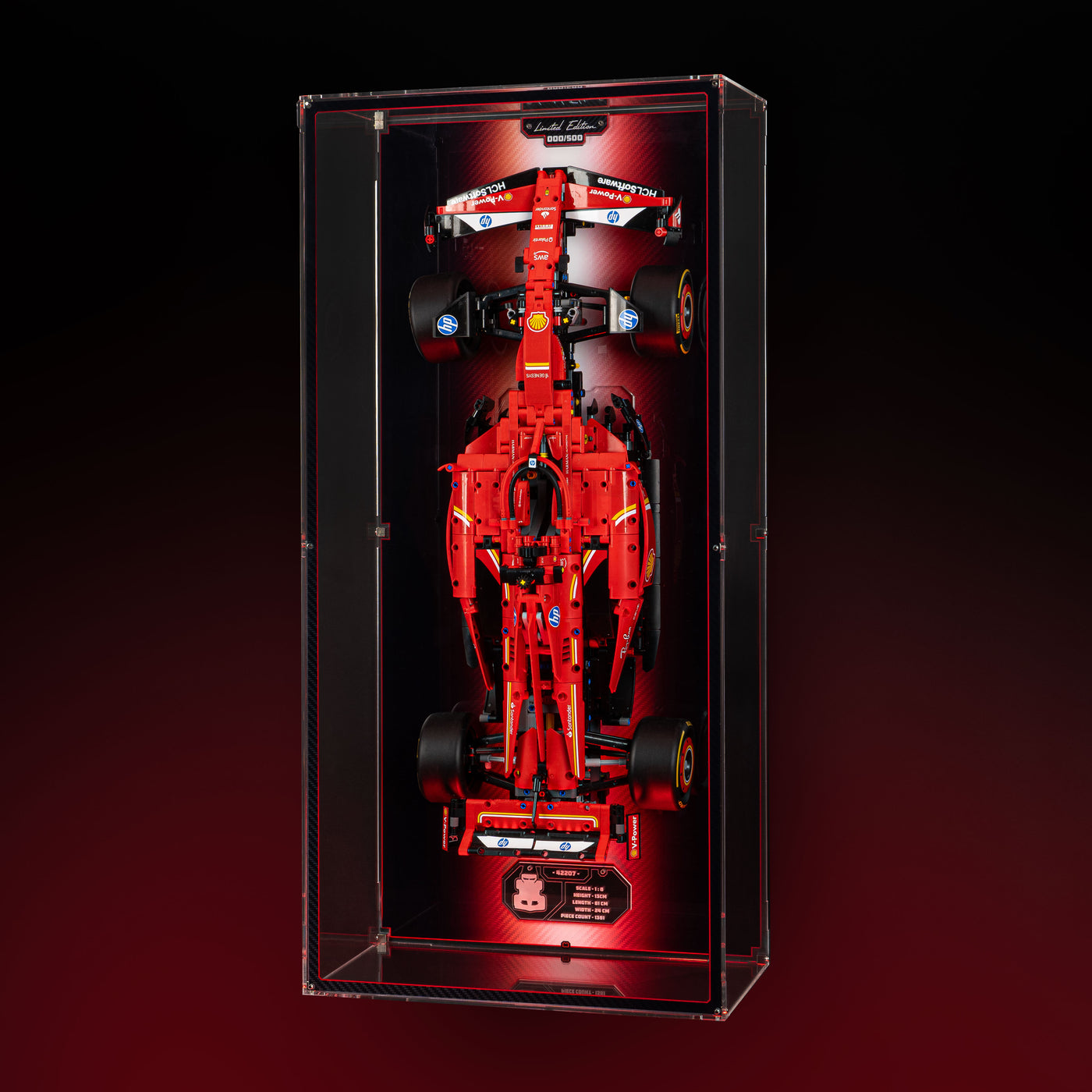 Limited Edition Wall Mounted Display Case for LEGO® Technic Ferrari SF ...