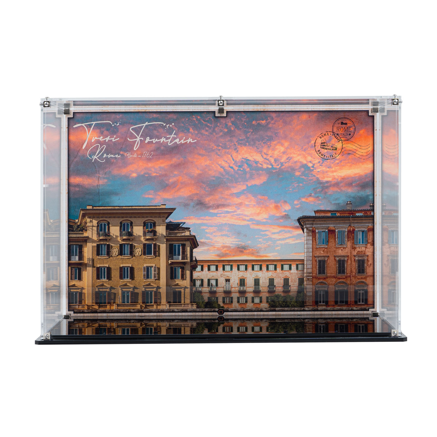 Display Case for LEGO® Architecture: Trevi Fountain (21062) — Wicked Brick