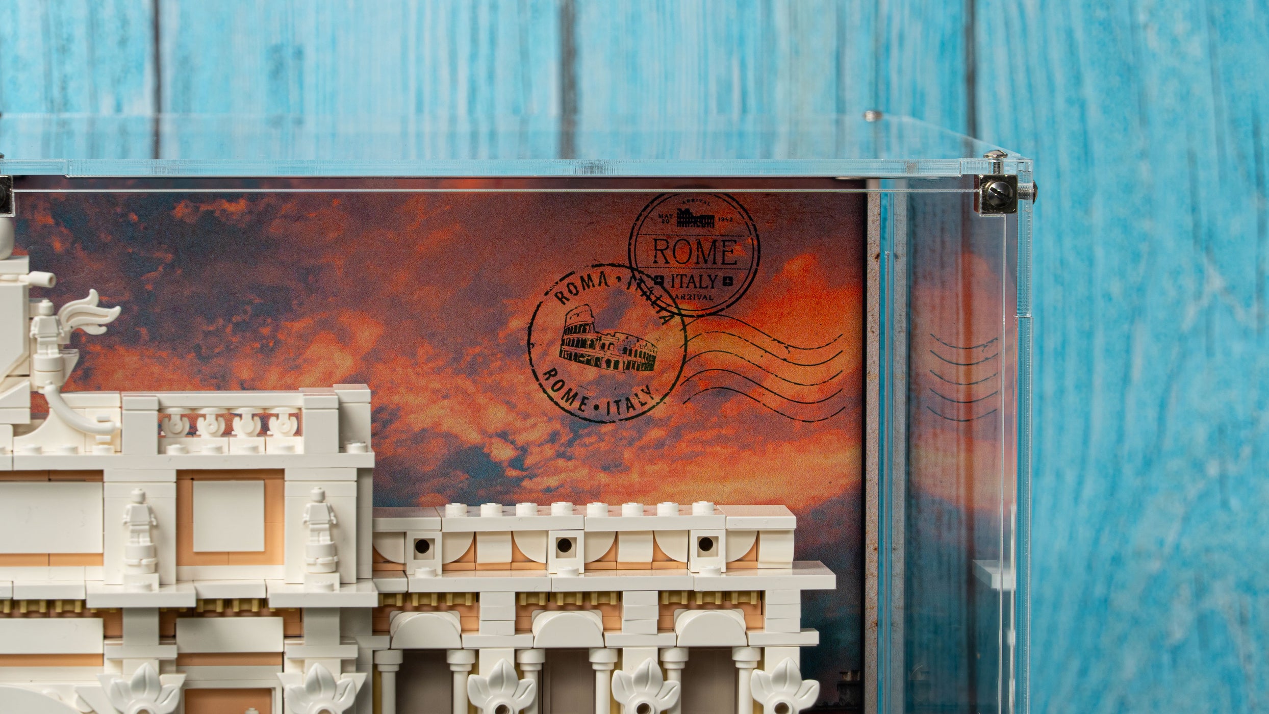 Display Case for LEGO® Architecture: Trevi Fountain (21062) — Wicked Brick